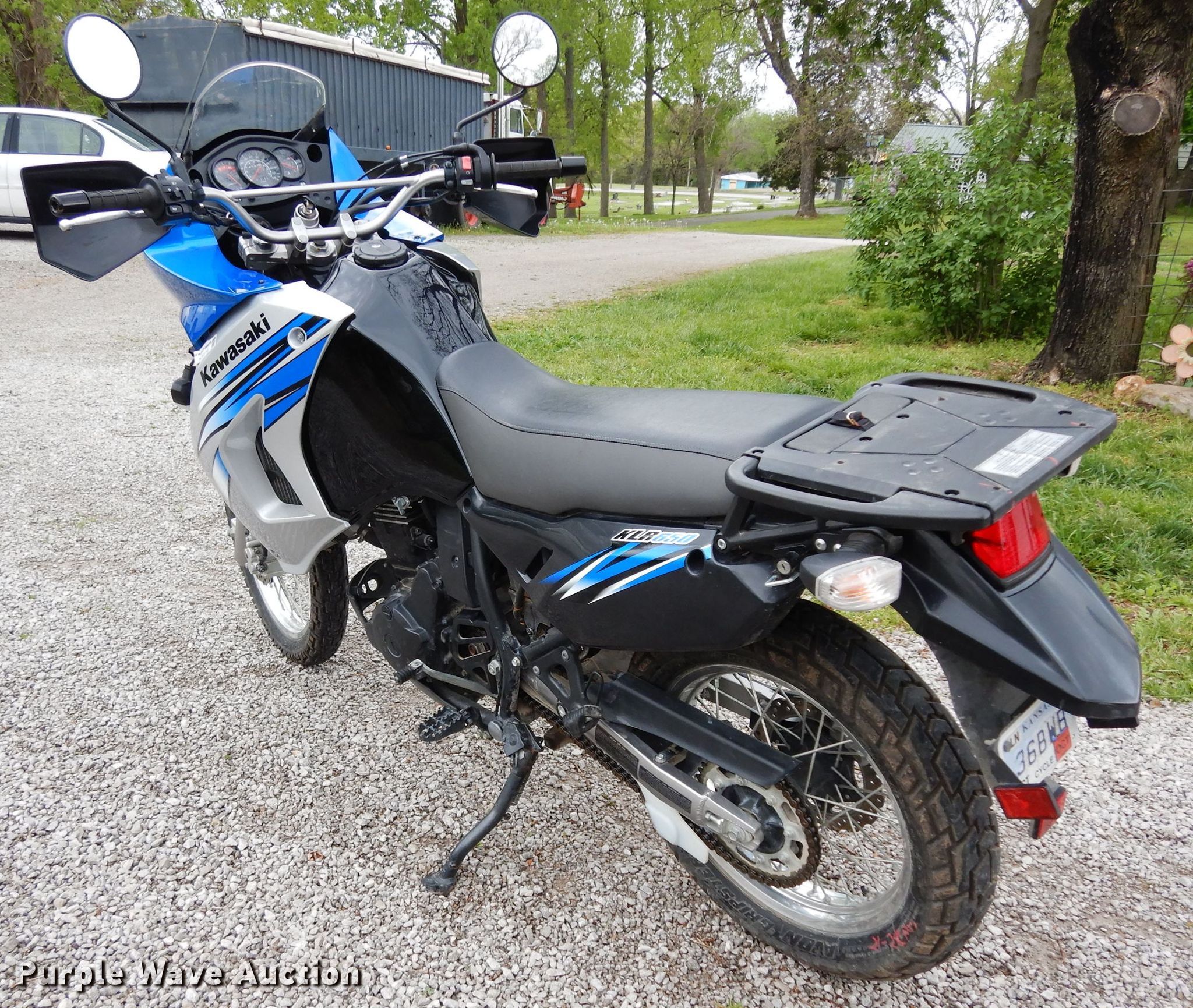 2011 Kawasaki KLR650 motorcycle in Mound City, KS | Item HT9114 sold ...