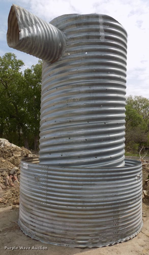 Sediment basin riser in Valley, NE | Item DG2578 sold | Purple Wave