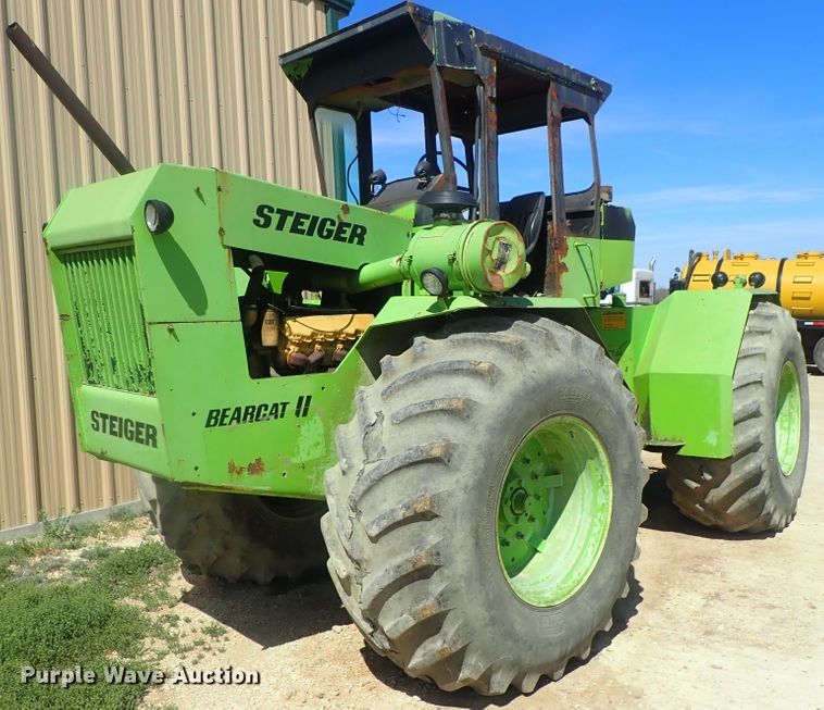Steiger Bearcat II 4WD tractor in Lyons, KS | Item DG3151 sold | Purple ...