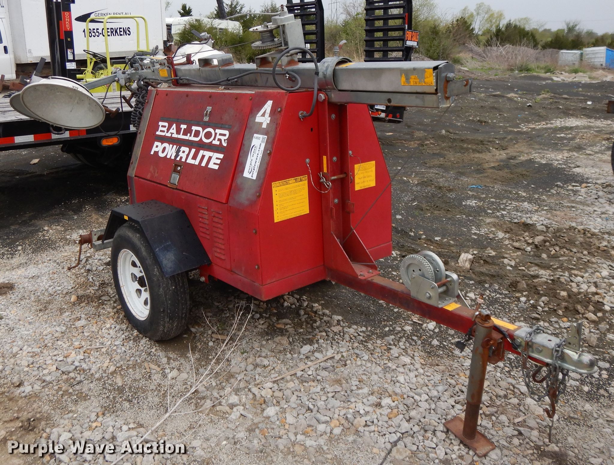 Baldor PL600K light plant in Paola, KS | Item DE5614 sold | Purple Wave