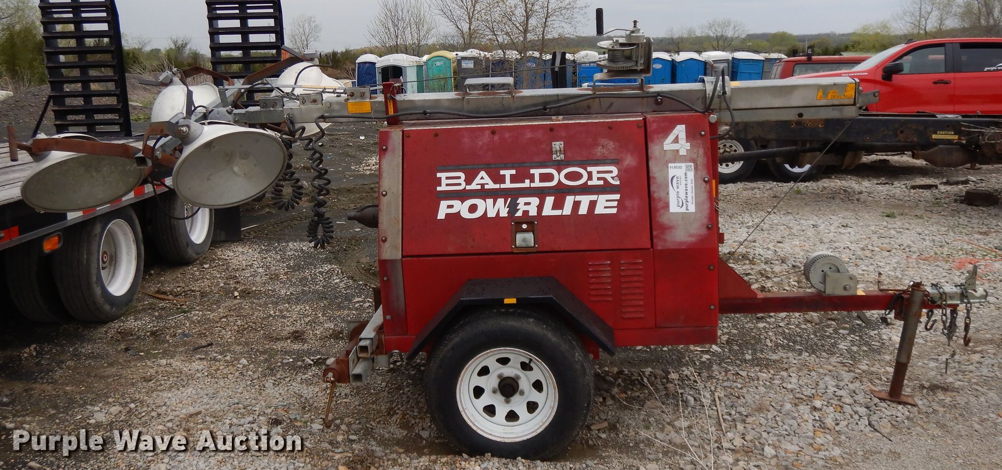 Baldor PL600K light plant in Paola, KS | Item DE5614 sold | Purple Wave