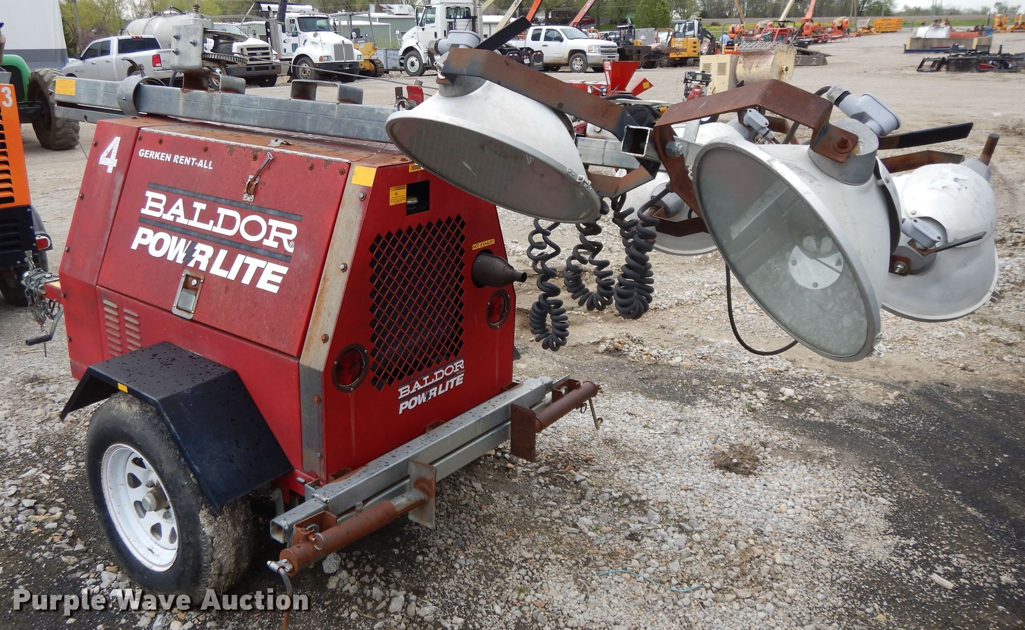 Baldor PL600K light plant in Paola, KS | Item DE5614 sold | Purple Wave