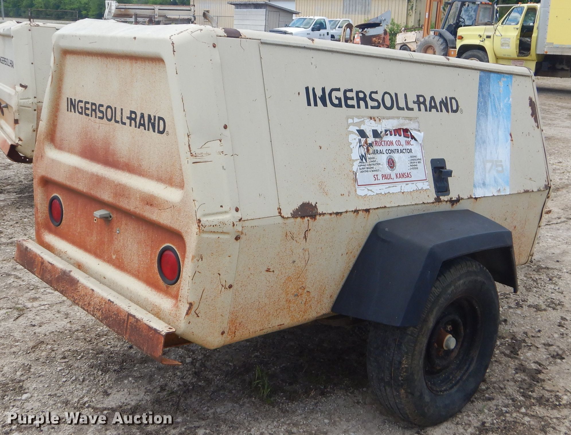 1994 Ingersoll Rand 175 air compressor in Saint Paul, KS | Item GN9299 ...