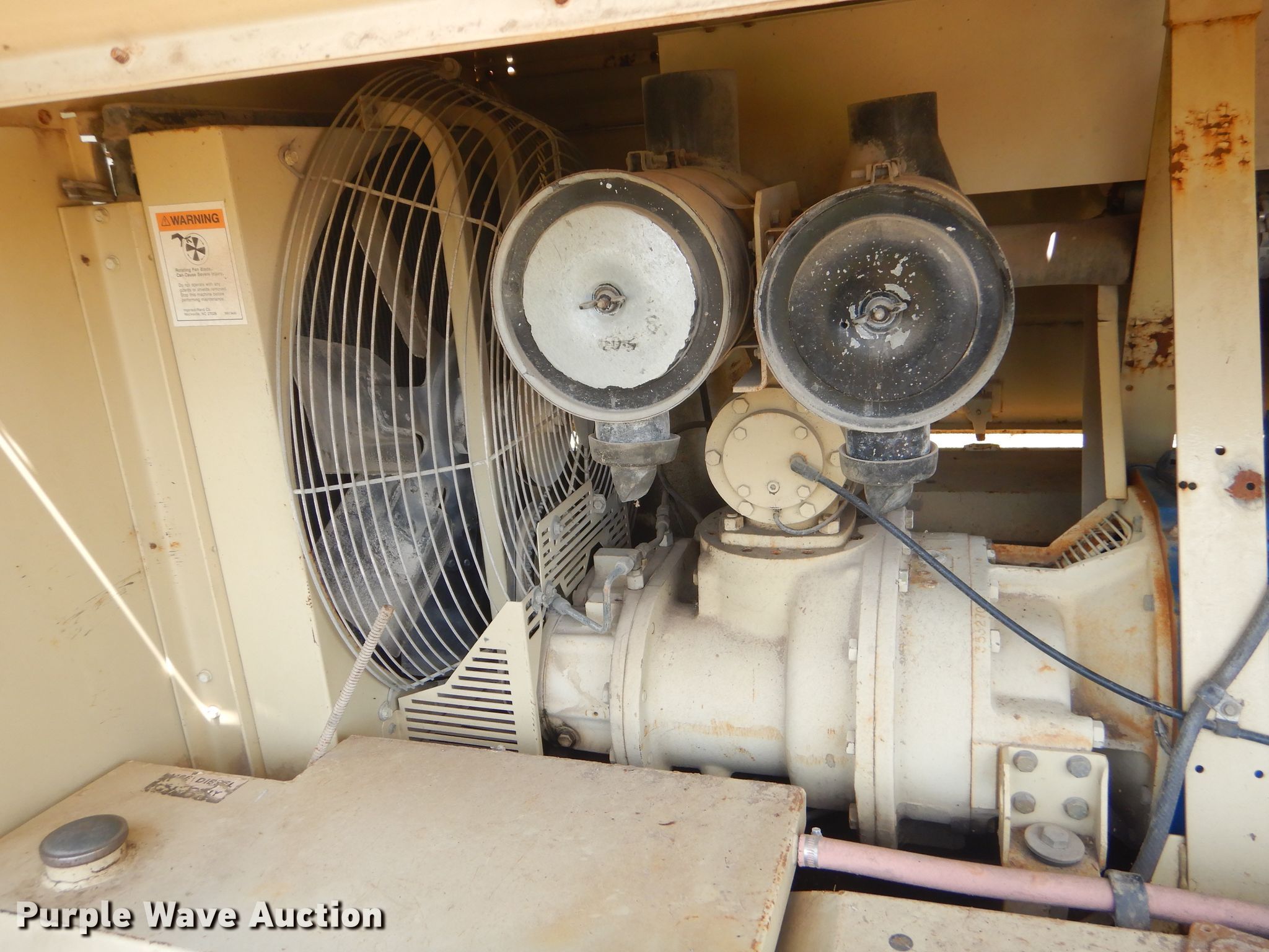 Ingersoll Rand 375 air compressor in Saint Paul, KS | Item GN9309 sold ...