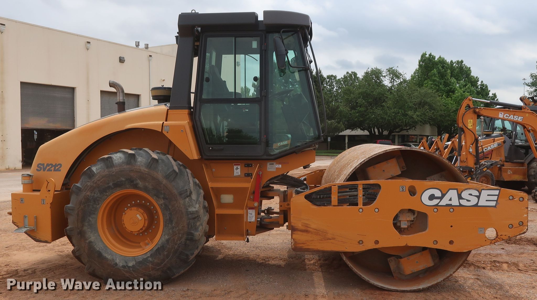 2012 Case SV212 single drum vibratory roller in Hinton, OK | Item ...