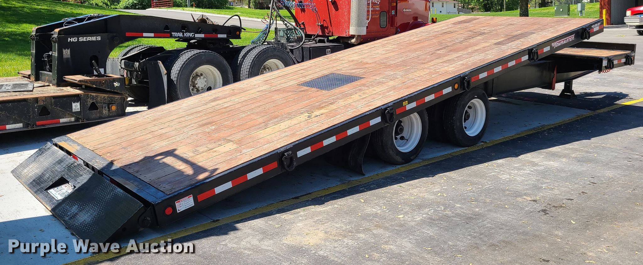 2006 Towmaster T-40T tilt deck equipment trailer in Sugar Creek, MO ...