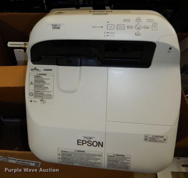 Epson Brightlink 595wi projector in Paola, KS | Item GH9835 sold ...