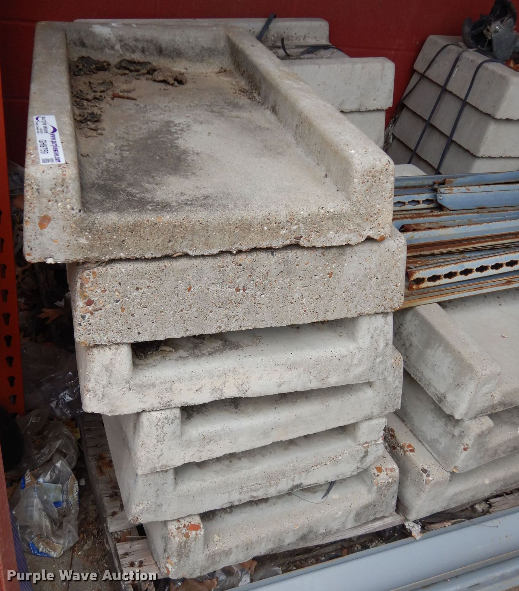 (25) concrete splash blocks in Leavenworth, KS | Item GH9759 sold ...