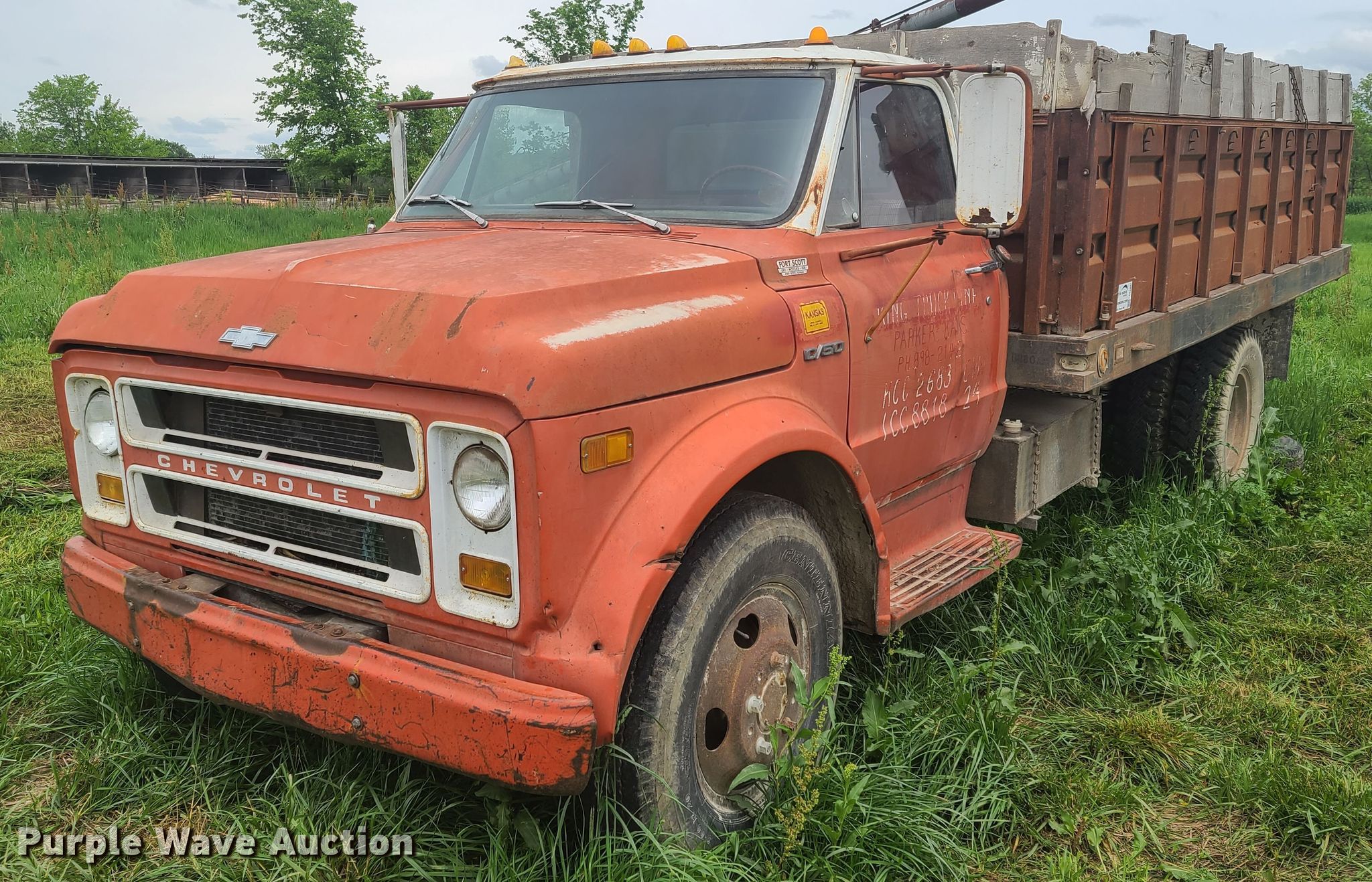1970 Chevrolet C50 grain truck in Centerville, KS | Item DE2447 sold ...