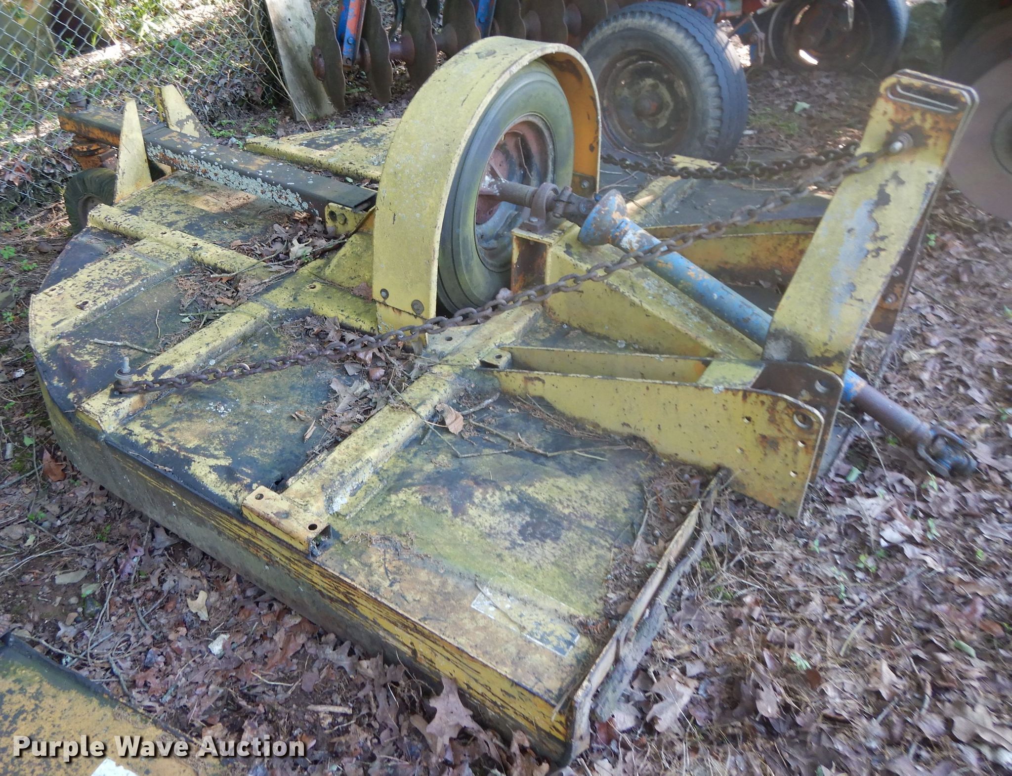 FMC Side Winder SW842 rotary mower in Hodgen, OK | Item FU9850 sold ...