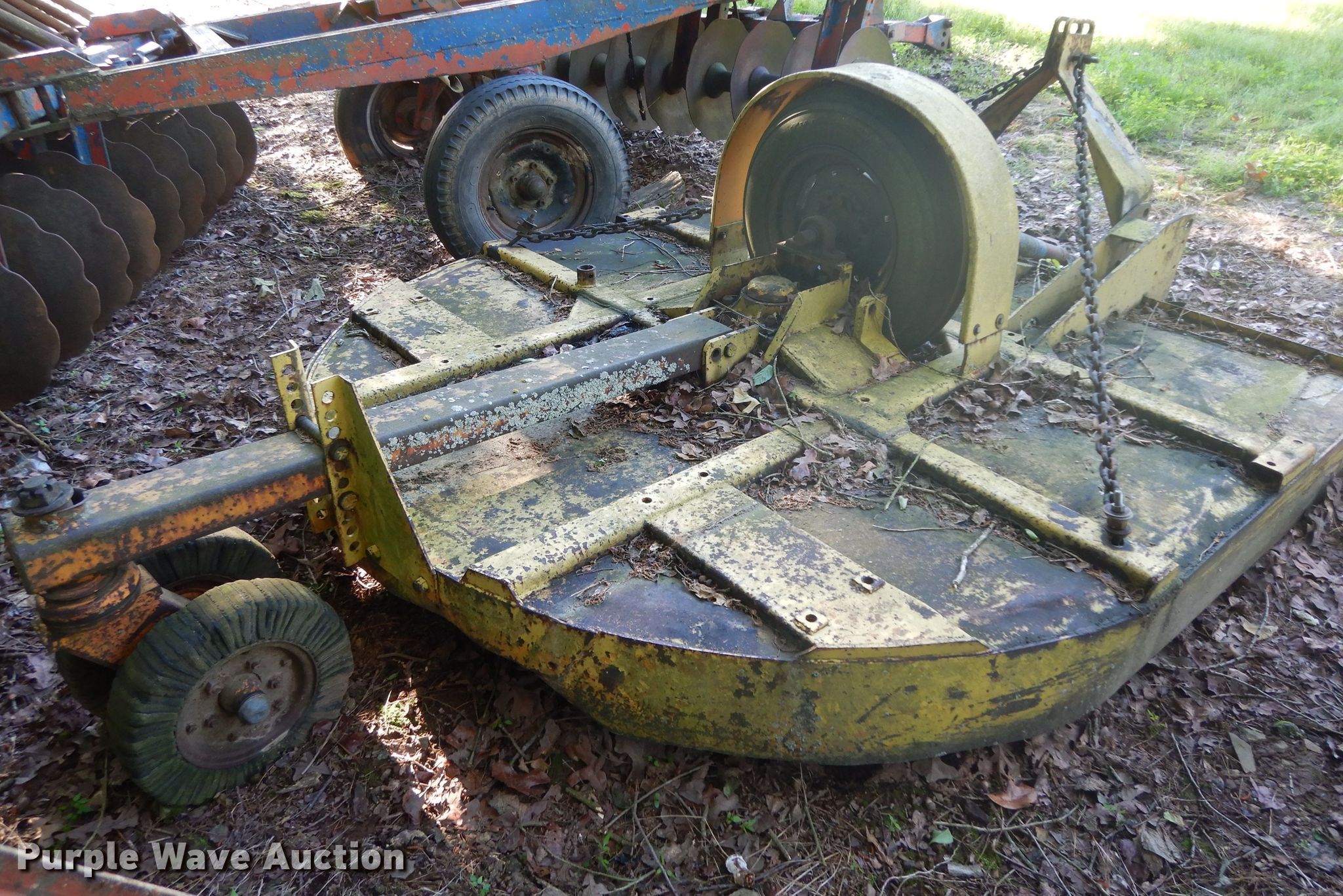 FMC Side Winder SW842 rotary mower in Hodgen, OK | Item FU9850 sold ...