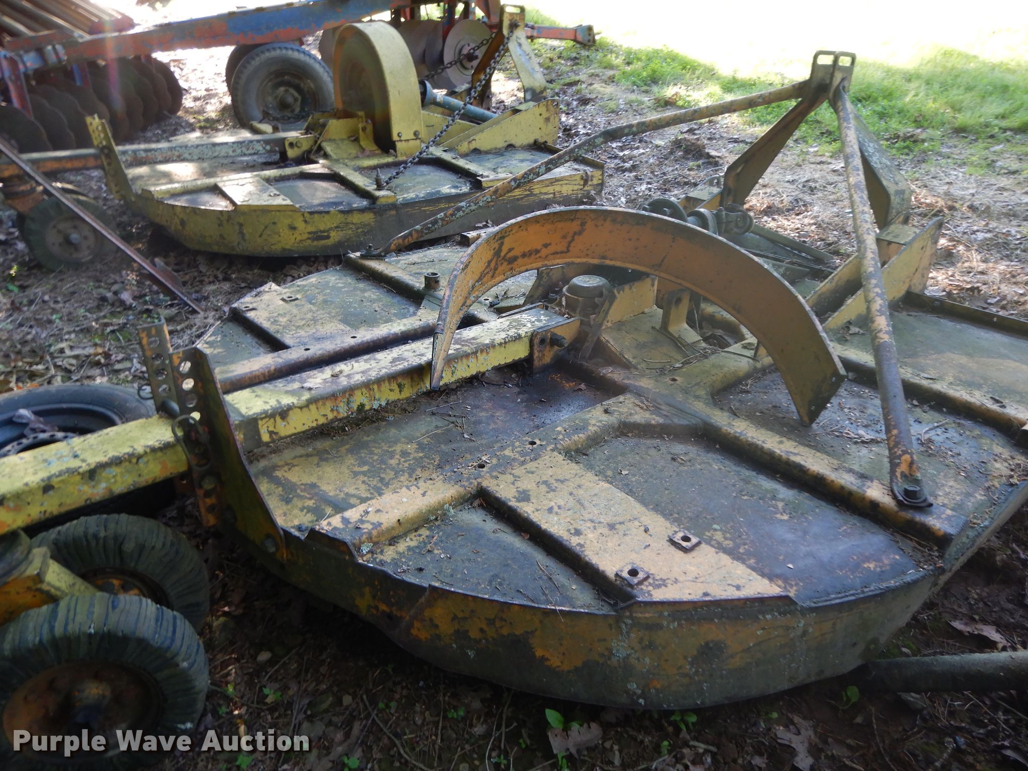 FMC Side Winder SW842 rotary mower in Hodgen, OK | Item FU9851 sold ...