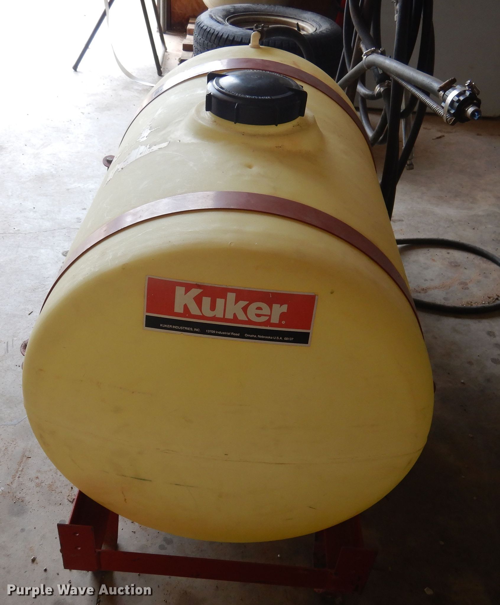 Kuker sprayer in Burlington, OK | Item GE9484 sold | Purple Wave