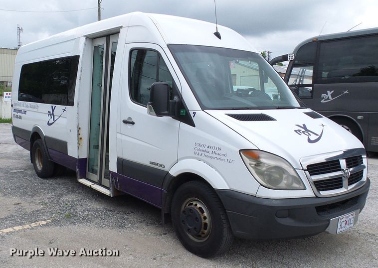 2008 Dodge Sprinter 3500 shuttle bus in Columbia, MO | Item DG5704 sold ...