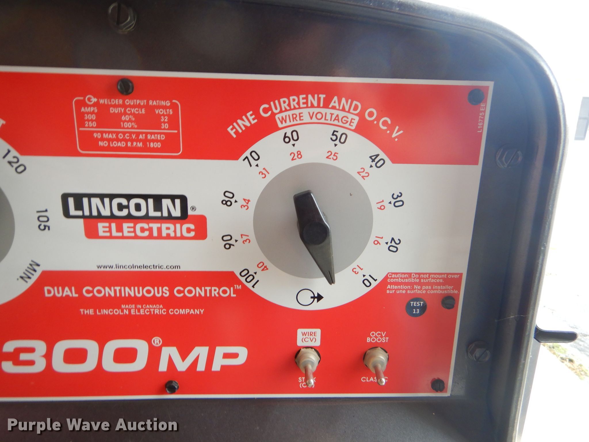 Lincoln SAE 300-MP welder in Welch, OK | Item GP9201 sold | Purple Wave