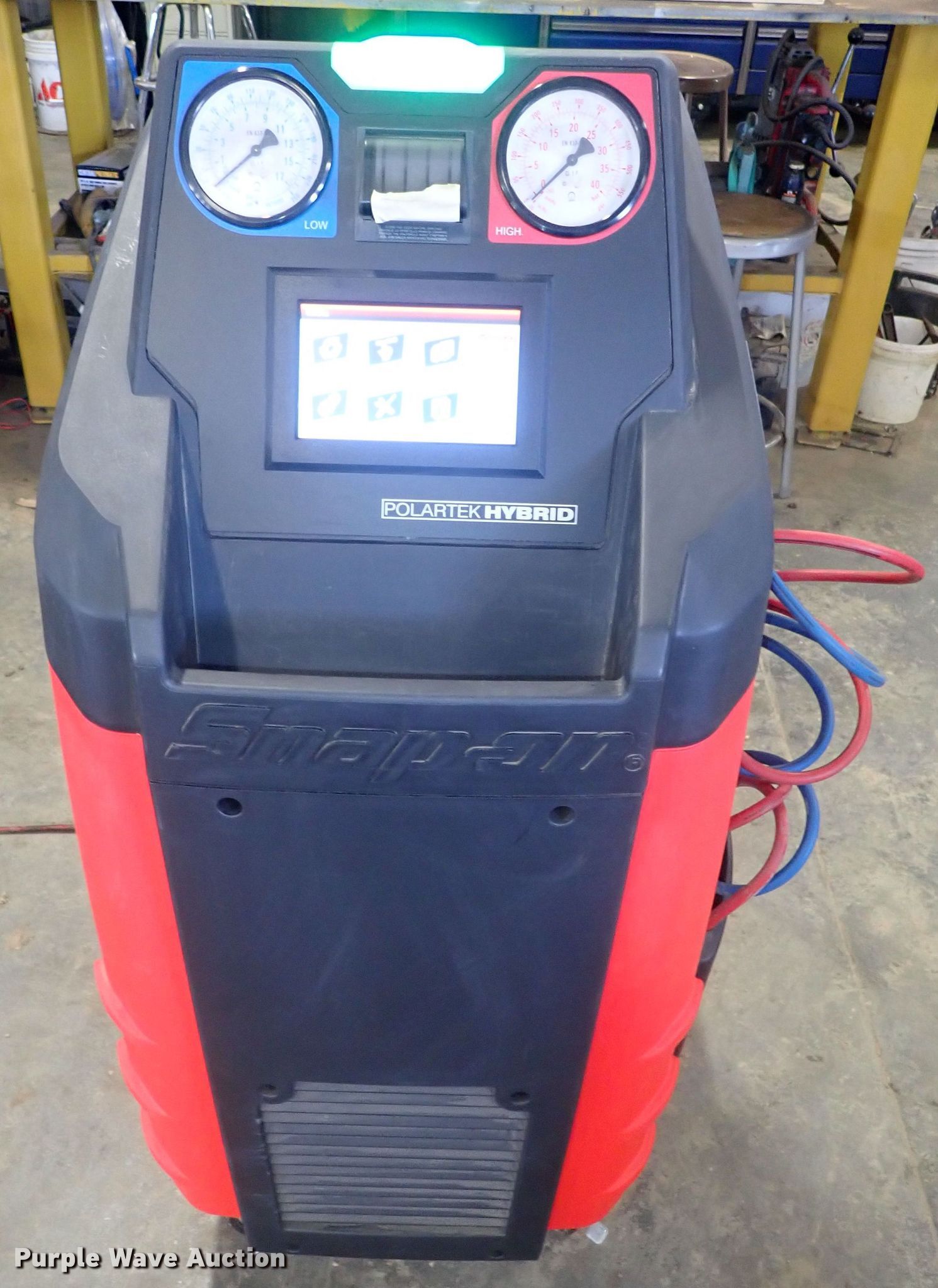 Snap-on Polartek refrigerant recovery machine in Lyons, KS | Item ...