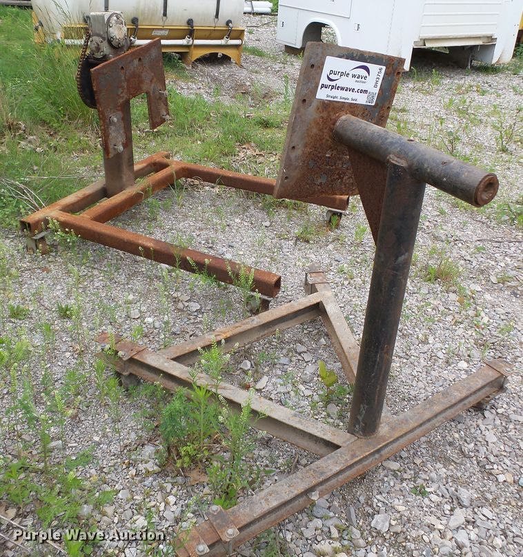 (2) shop built engine stands in Jackson, MO | Item DH3756 sold | Purple ...