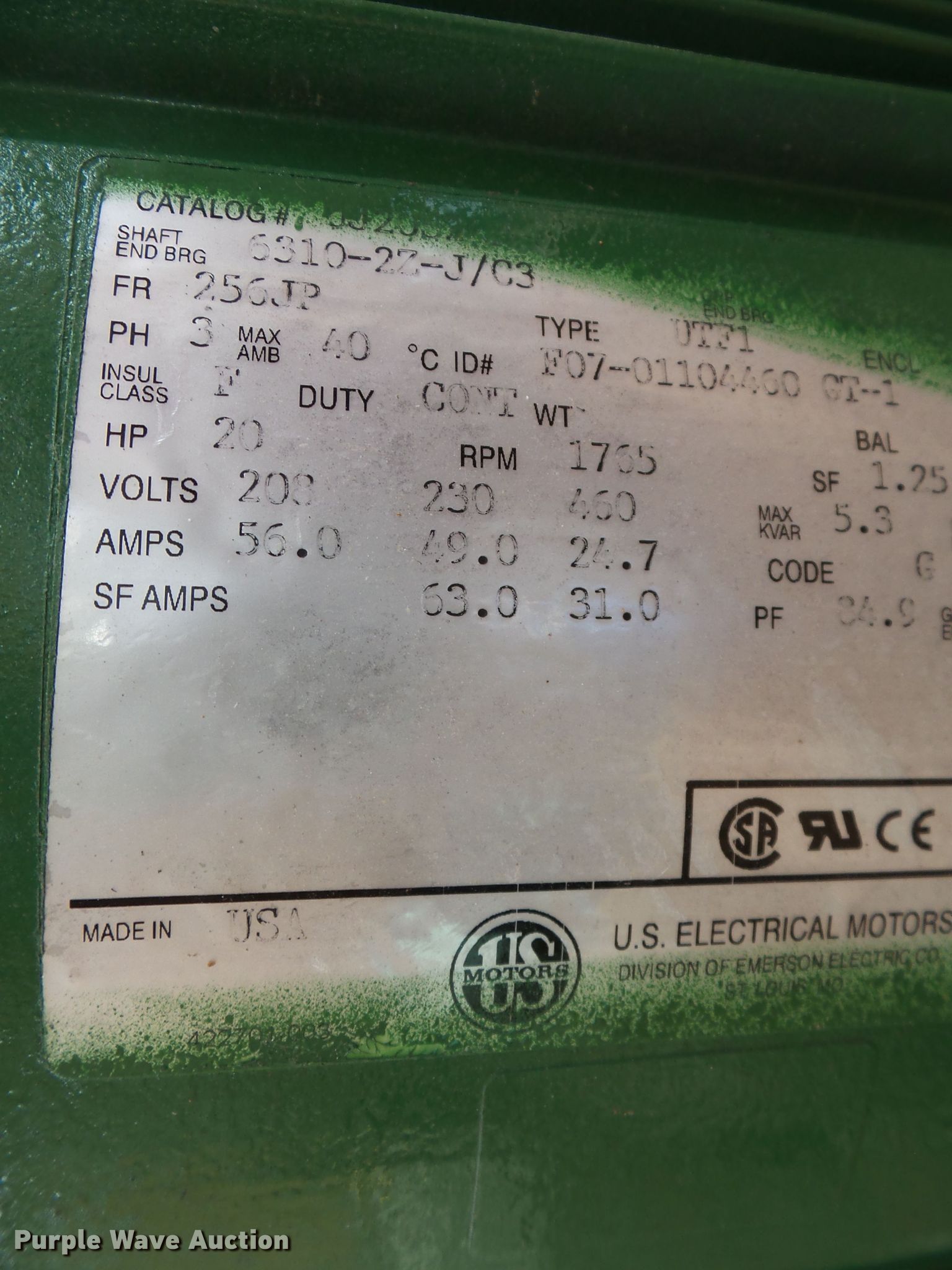 Crane Deming pump in Cape Girardeau, MO | Item DH7990 sold | Purple Wave