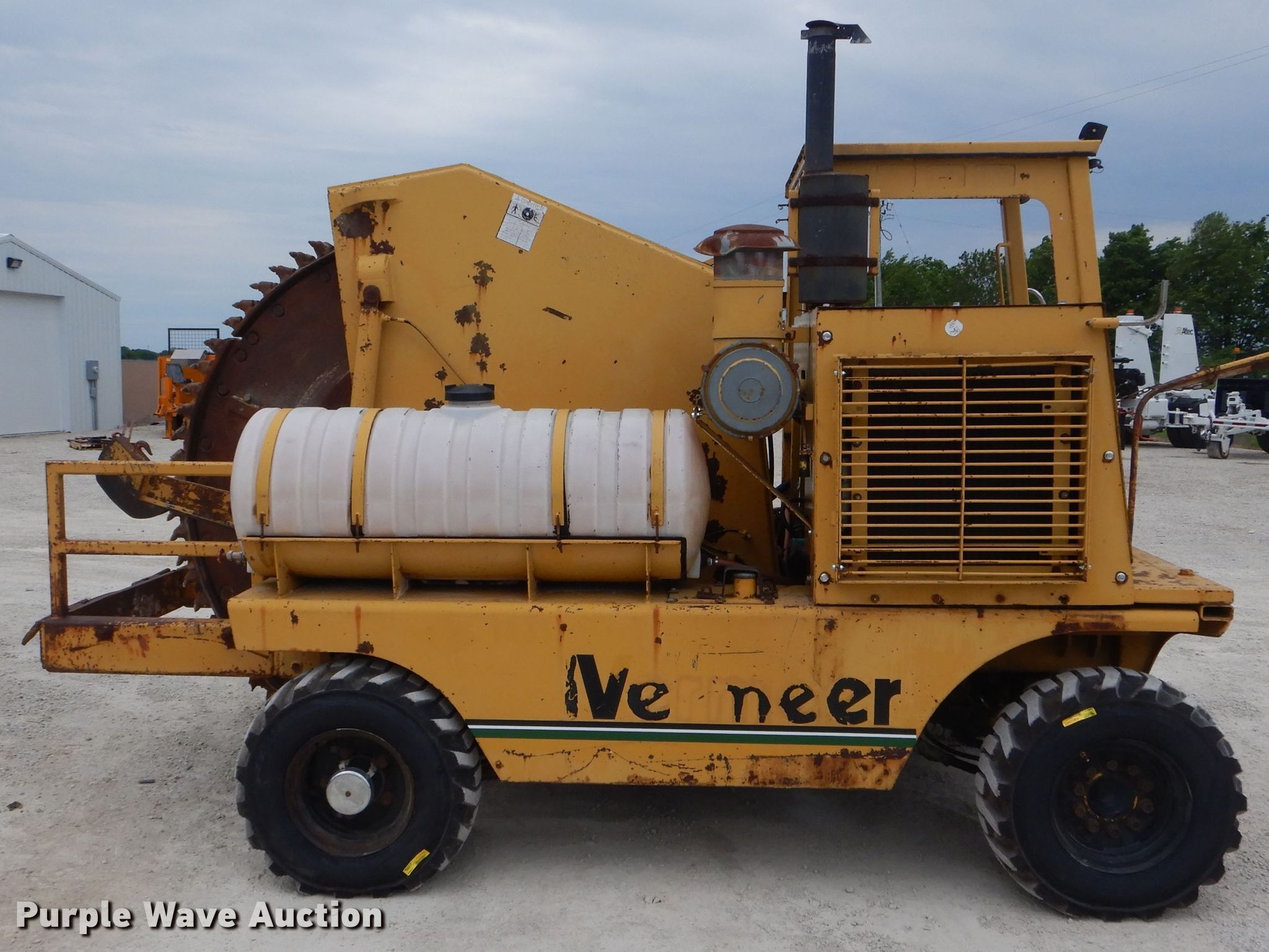 1994 Vermeer CC-135 rock saw in Clinton, IL | Item HM9504 sold | Purple ...