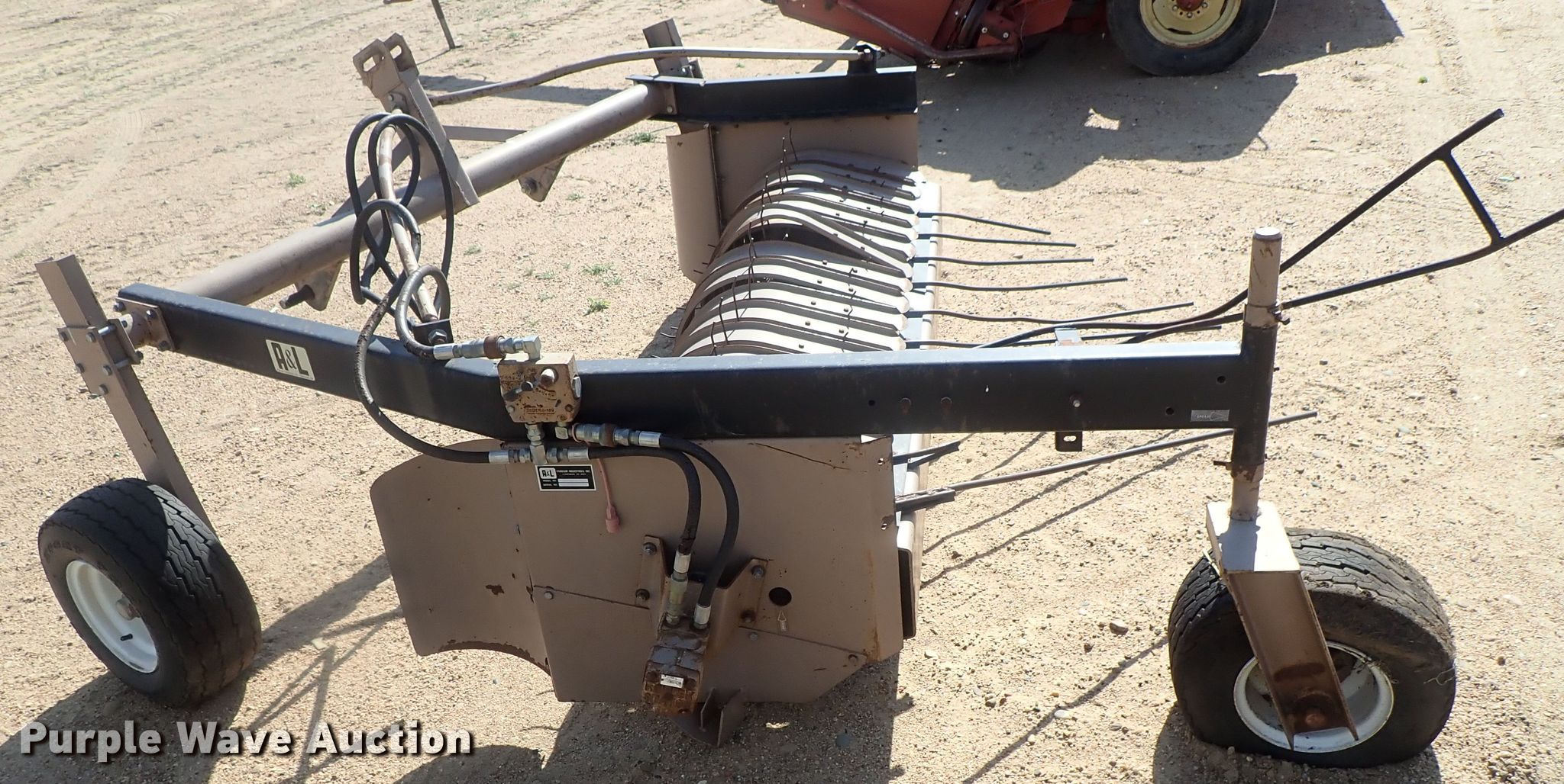 A&L hay fluffer in Kinsley, KS | Item GW9424 sold | Purple Wave