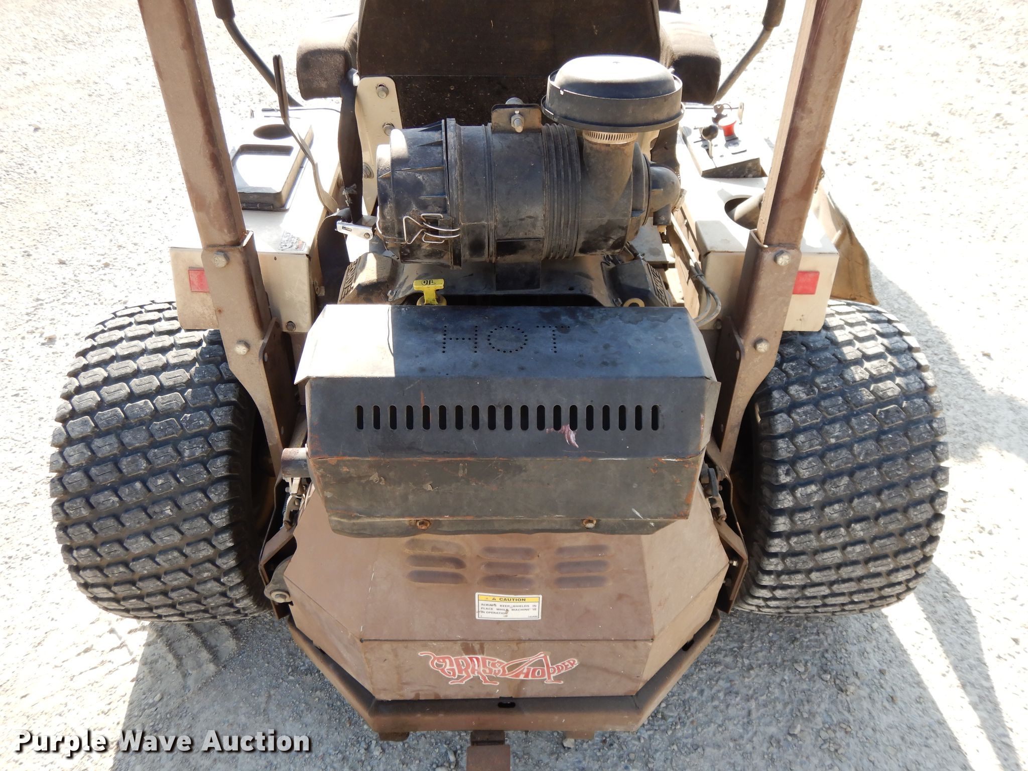 Grasshopper 227 ZTR lawn mower in Solomon, KS | Item DE5719 sold ...