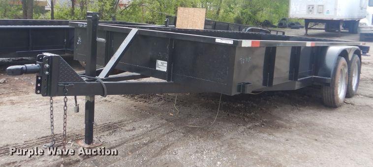 2010 Tex Mex utility trailer in Tulsa, OK | Item GY9798 sold | Purple Wave