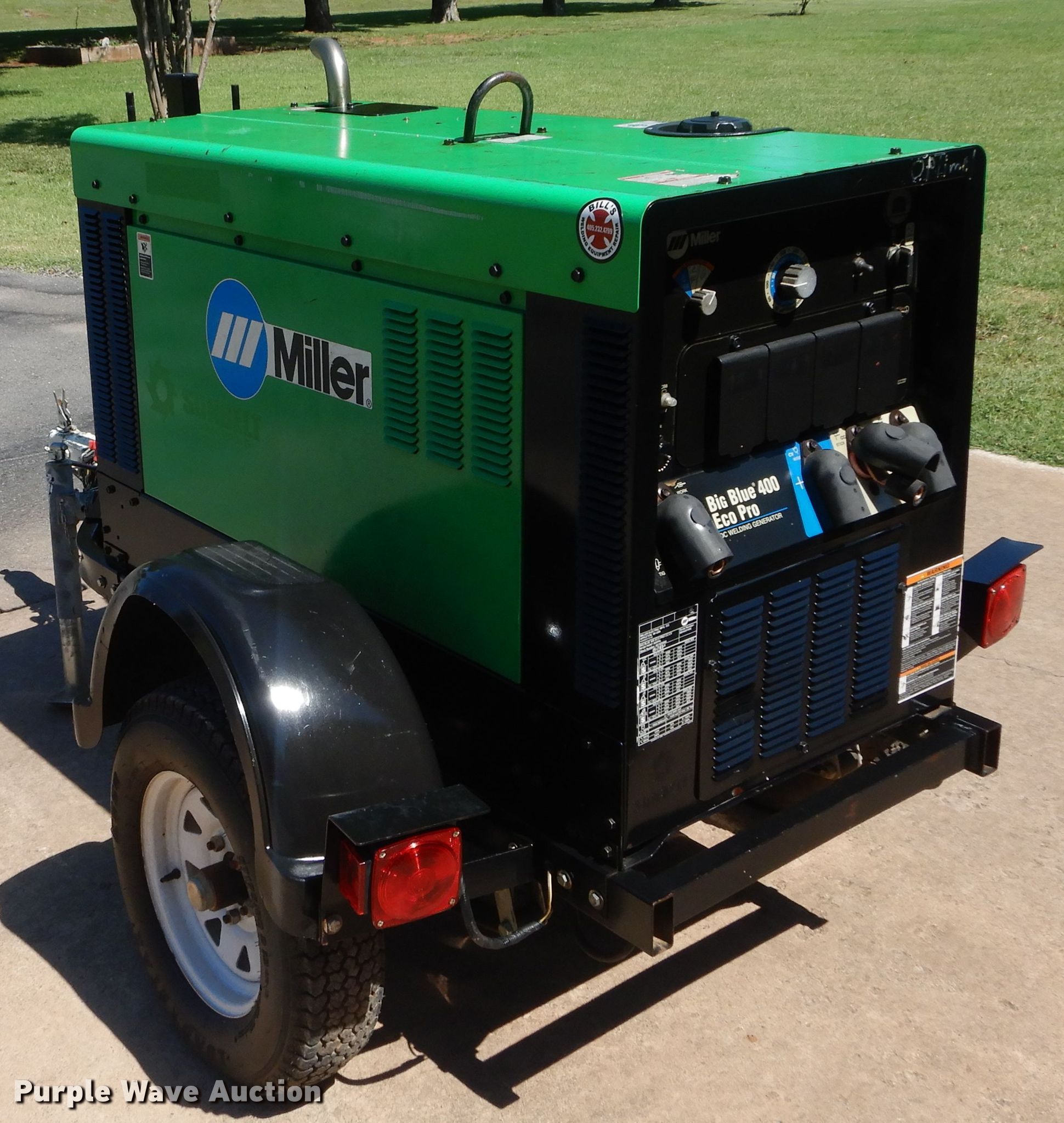 Miller Big Blue 400 Eco welder in Marlow, OK | Item HS9634 sold ...