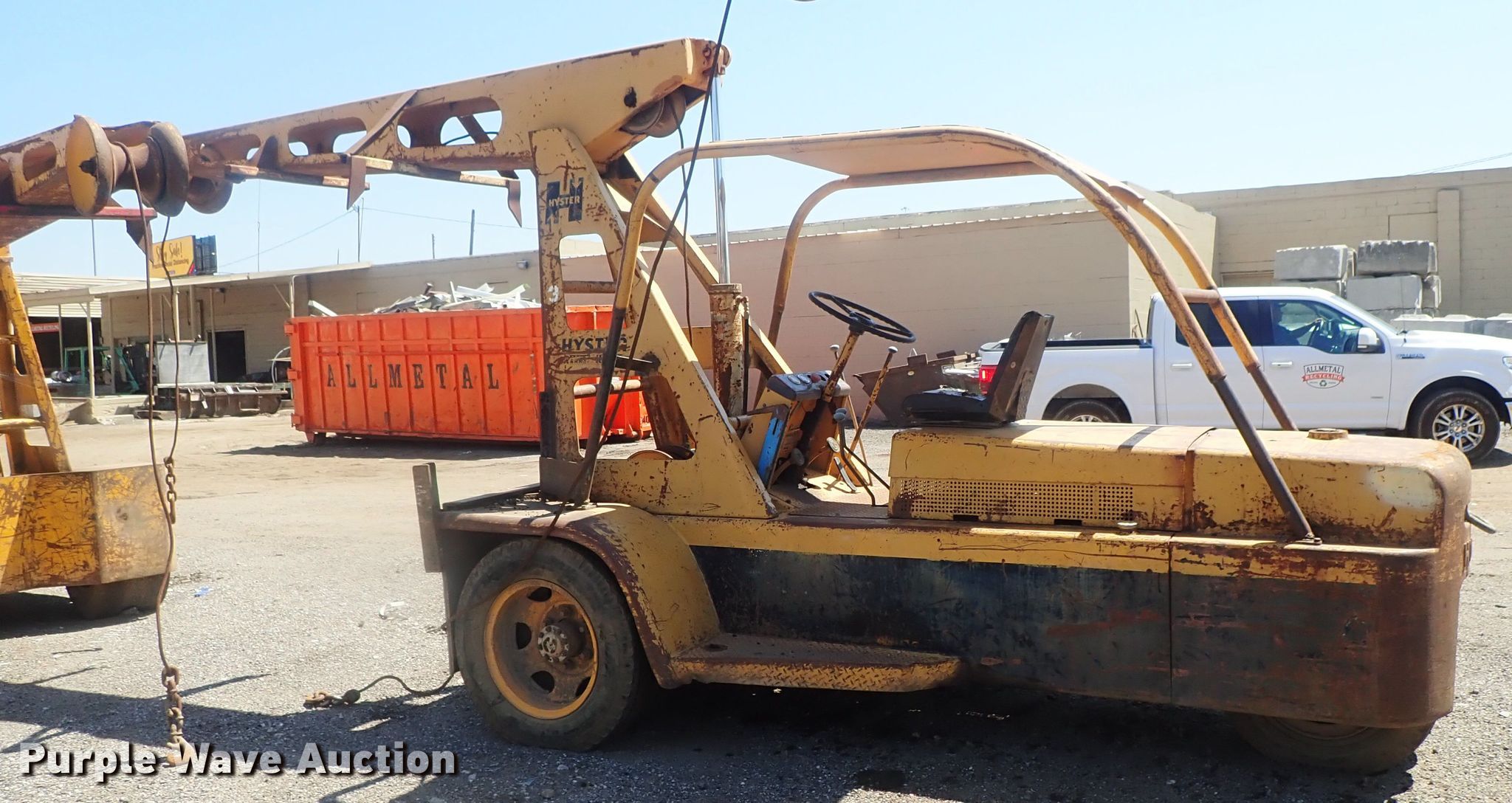 Hyster KE Karry carry deck crane in Wichita, KS | Item DG2197 sold ...