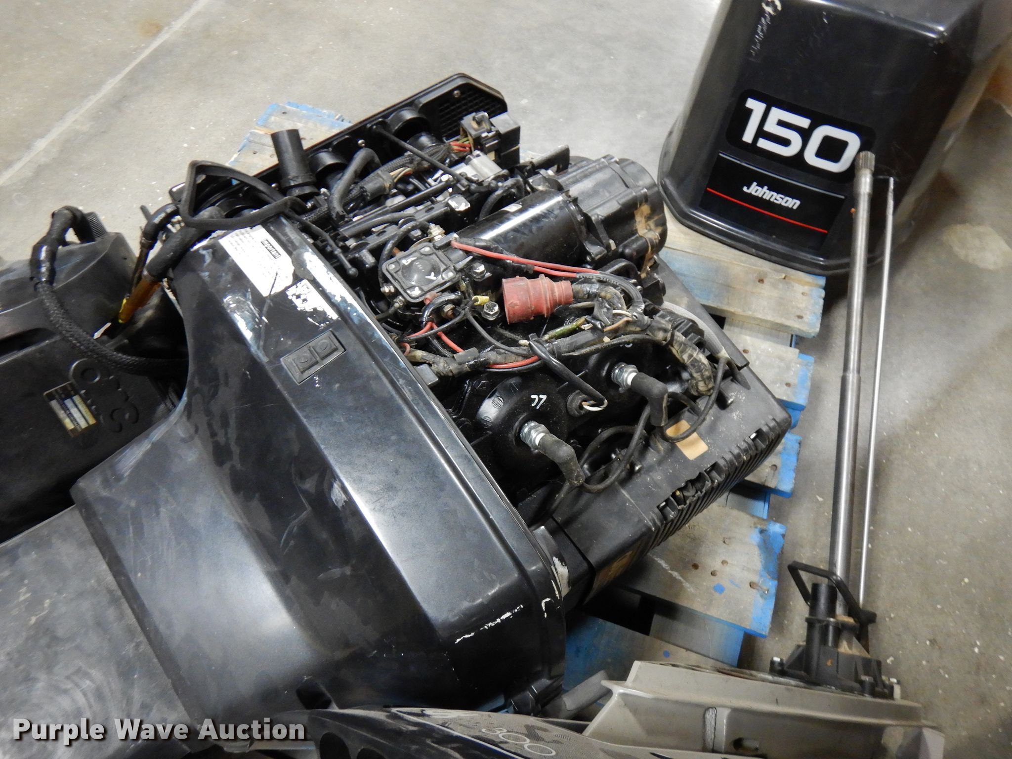 Johnson J150WTXERC V6 outboard motor in Rogers, AR | Item HG9023 sold ...