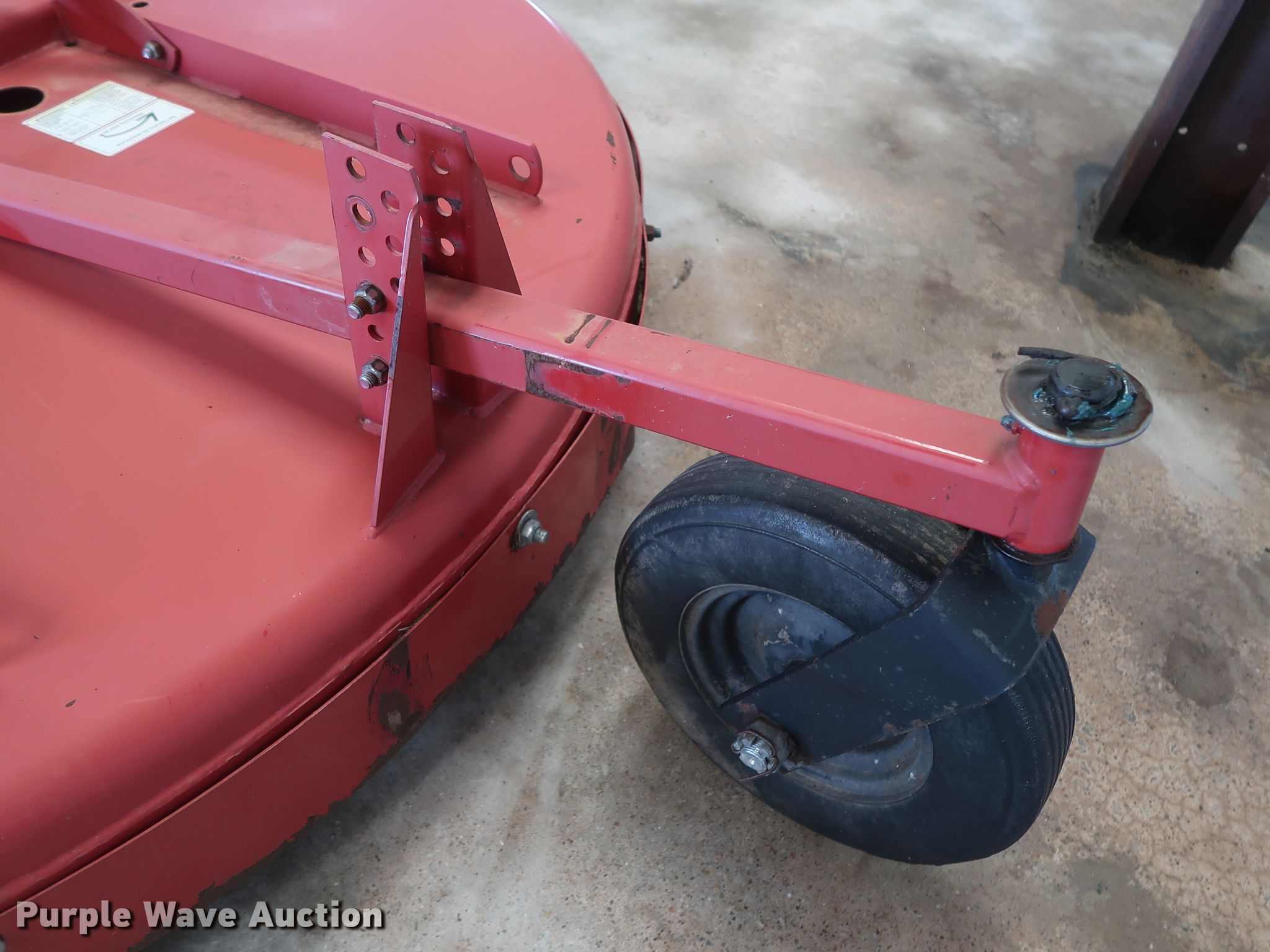 Bush Hog RD6 rotary mower in Waurika, OK | Item GS9951 sold | Purple Wave