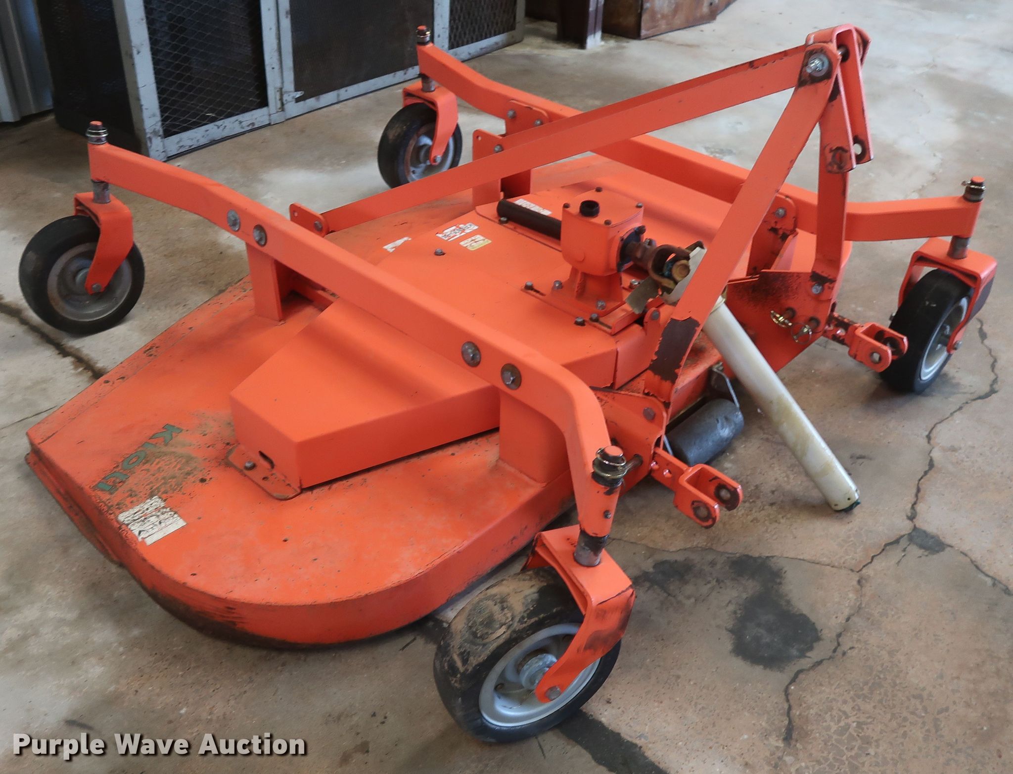 Kioti KRM05-84 finish mower in Waurika, OK | Item GS9952 sold | Purple Wave