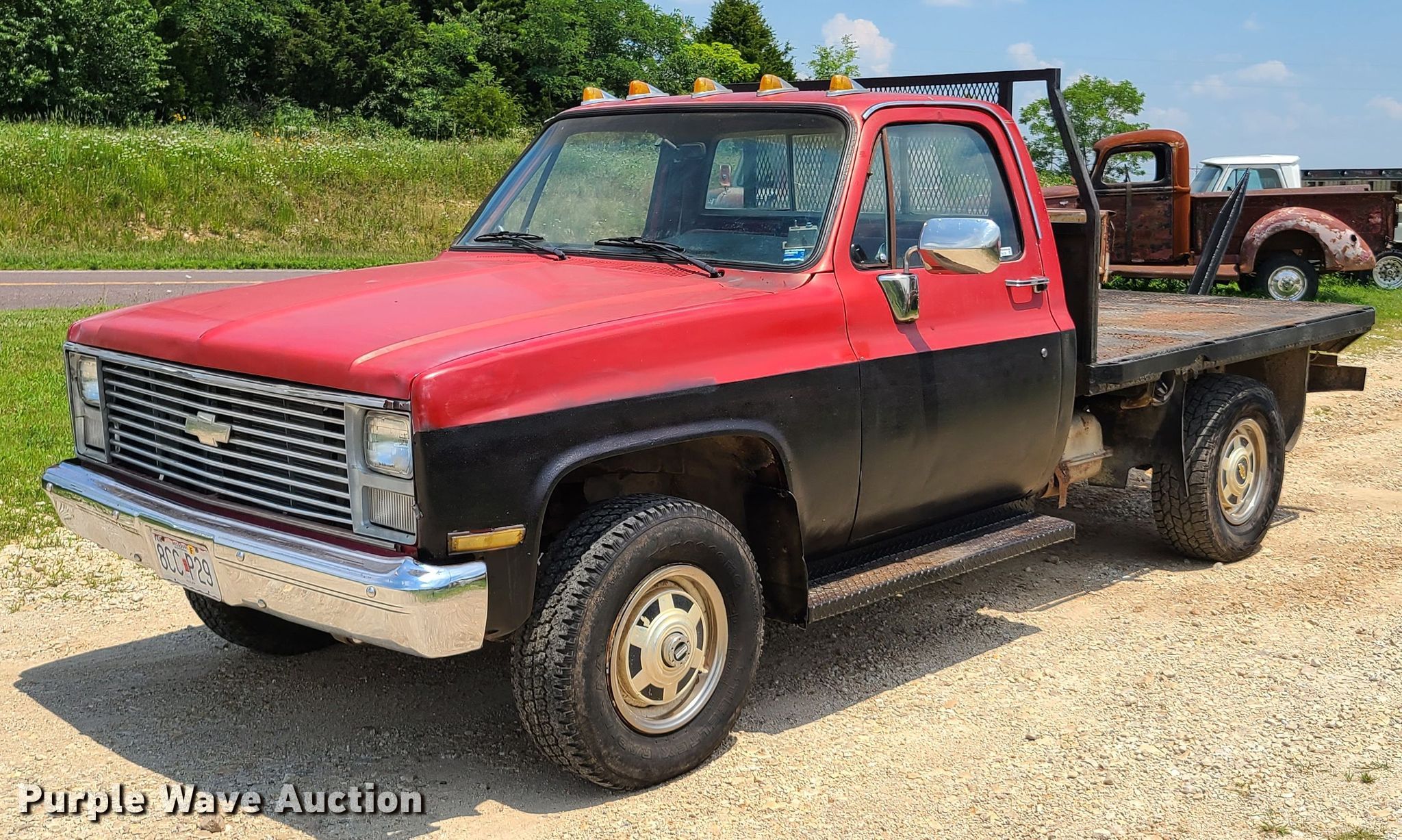 1985 Chevrolet K20 flatbed pickup truck in Cole Camp, MO | Item GT9176 ...