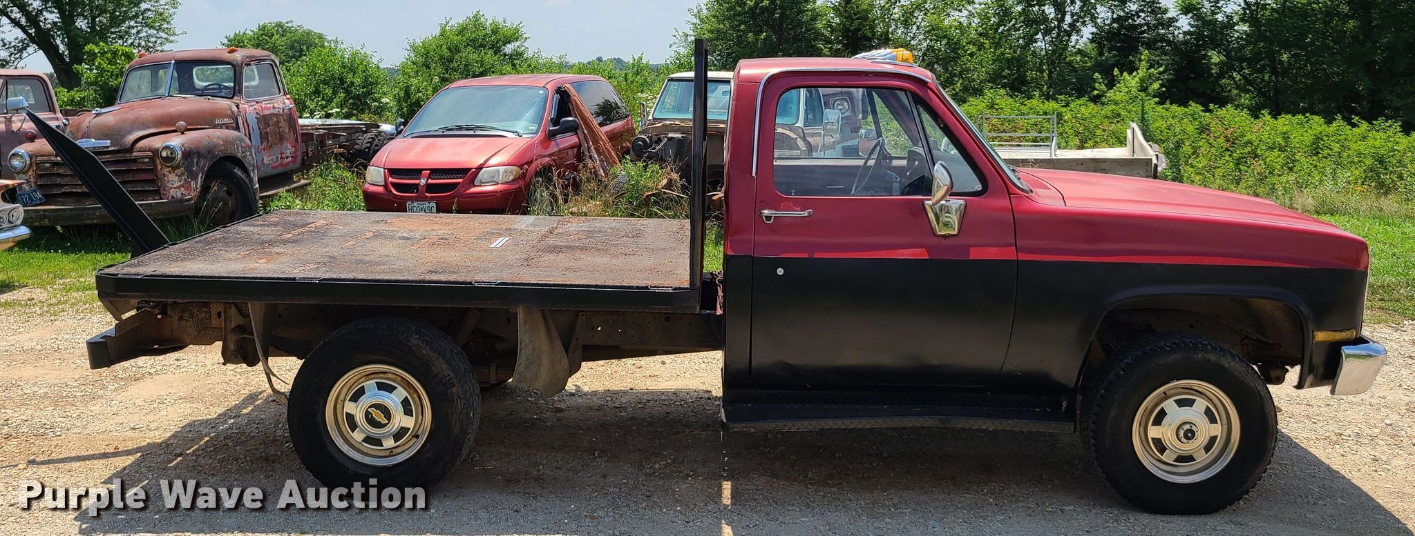 1985 Chevrolet K20 flatbed pickup truck in Cole Camp, MO | Item GT9176 ...