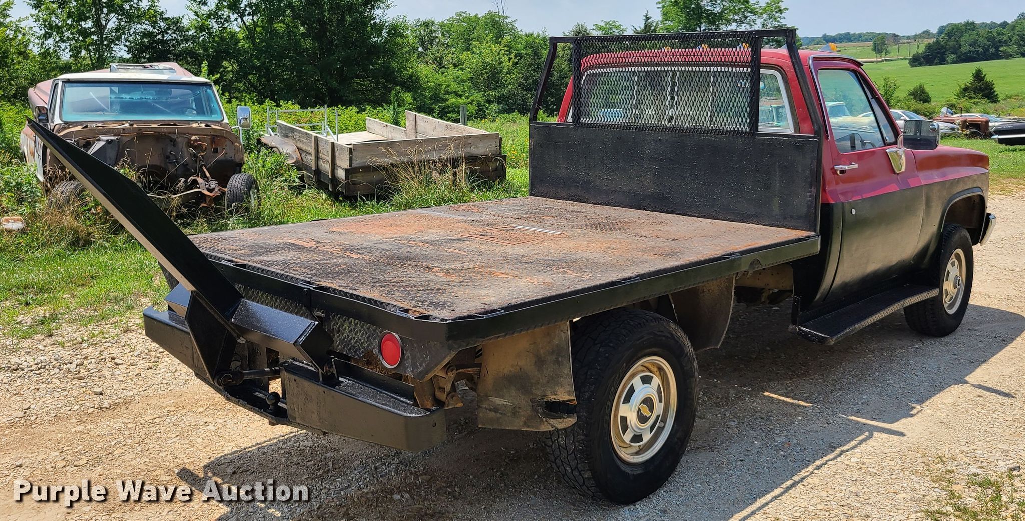 1985 Chevrolet K20 flatbed pickup truck in Cole Camp, MO | Item GT9176 ...