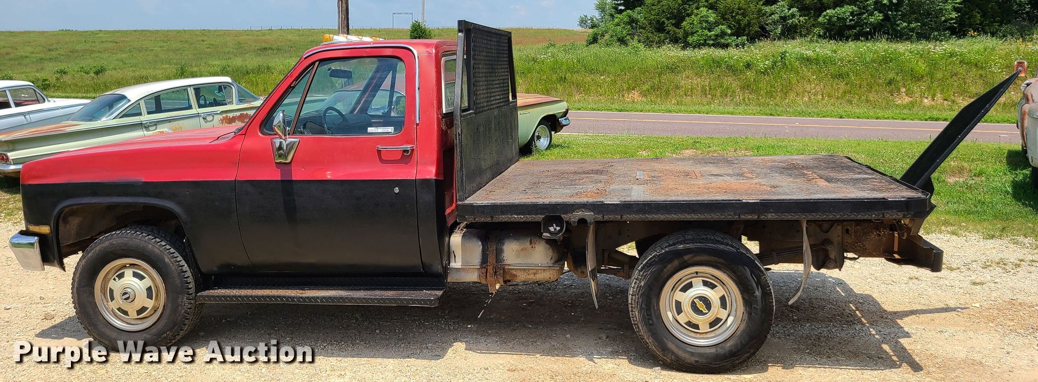 1985 Chevrolet K20 flatbed pickup truck in Cole Camp, MO | Item GT9176 ...