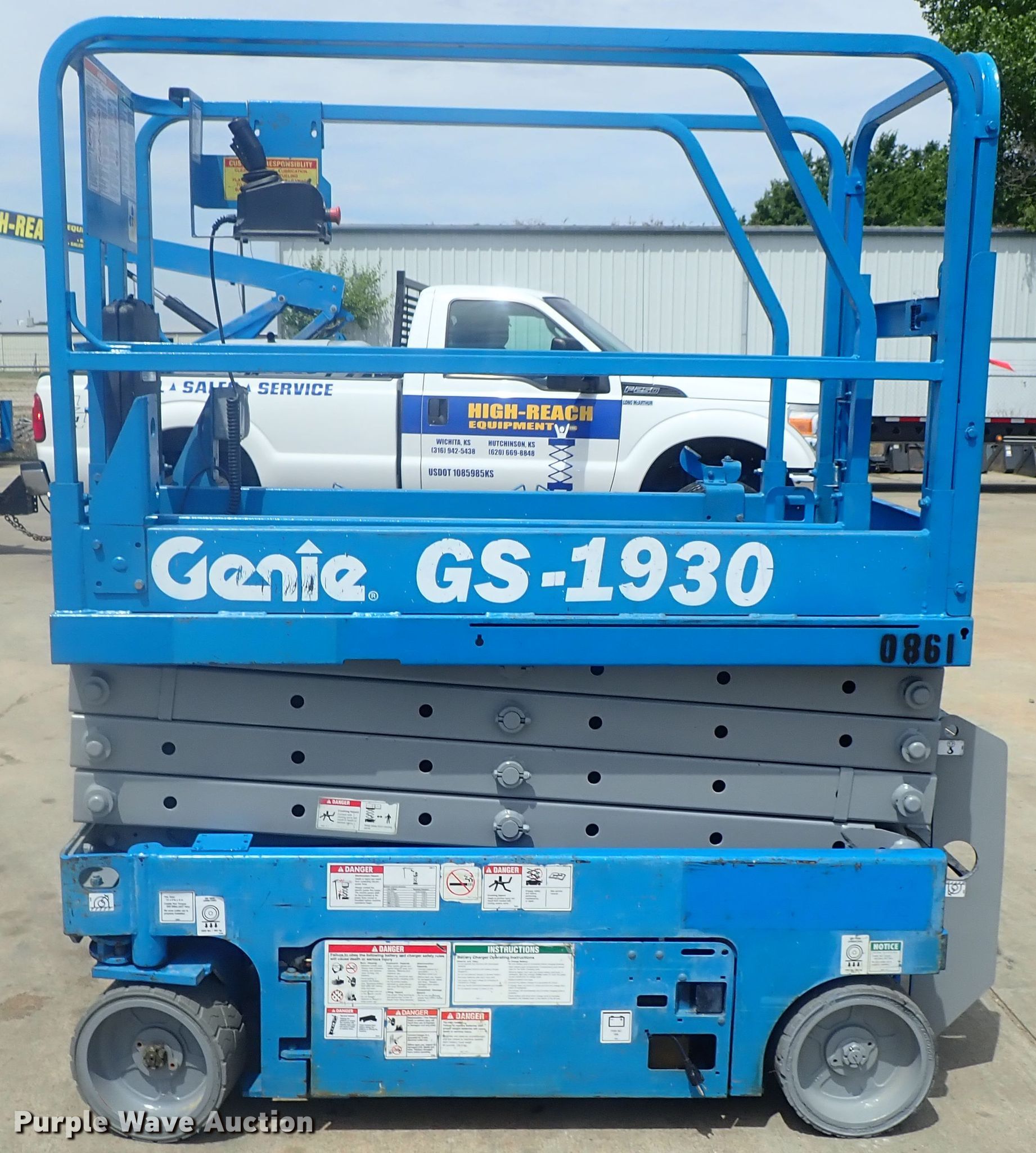 2007 Genie GS-1930 scissor lift in Wichita, KS | Item DG2278 sold ...