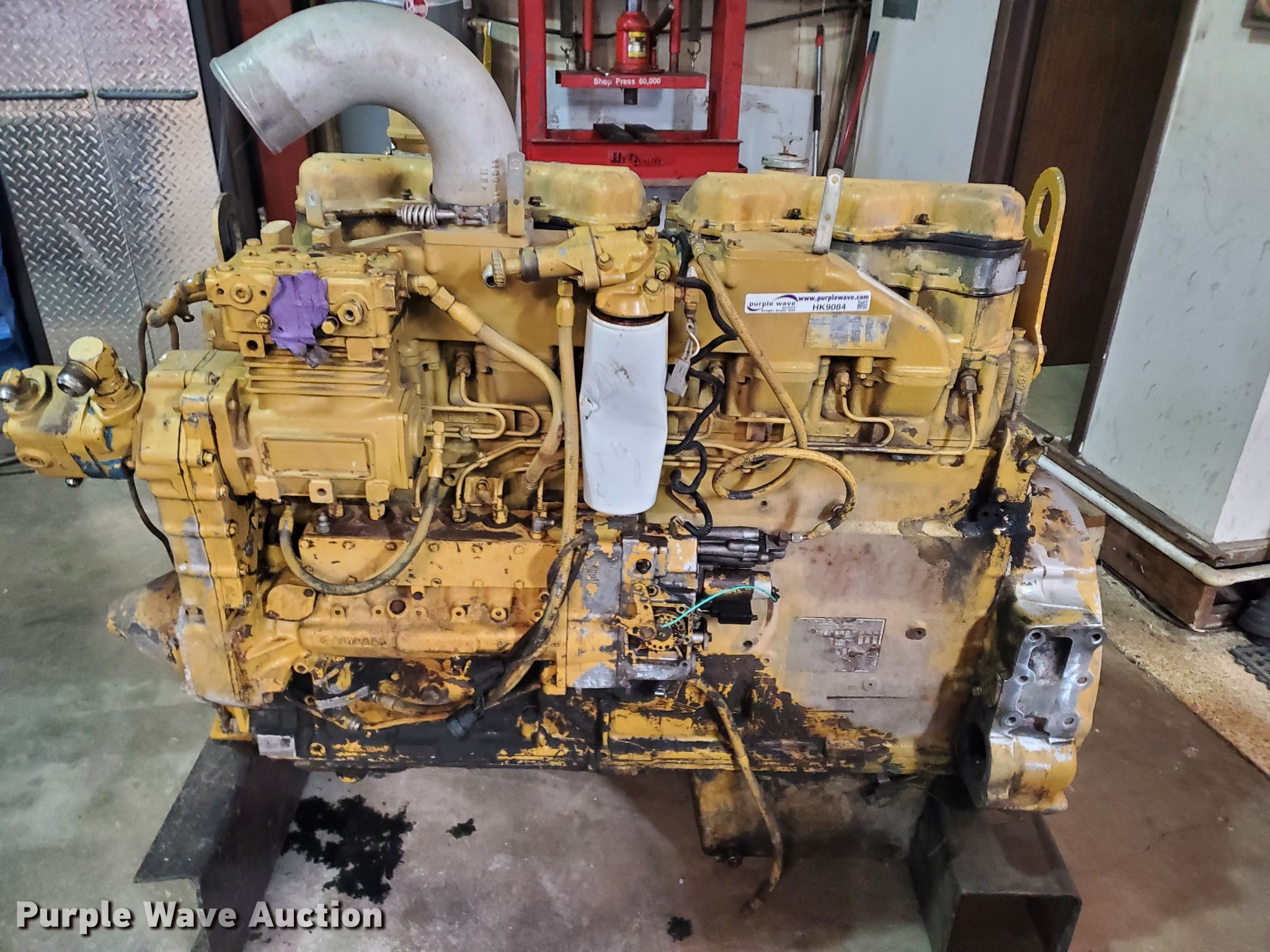Caterpillar 3406B 14.6L L6 diesel engine in Russell, KS | Item HK9084 ...