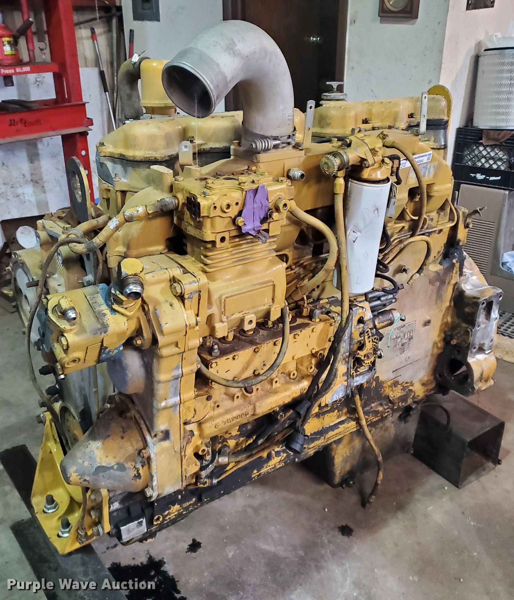Caterpillar 3406B 14.6L L6 diesel engine in Russell, KS | Item HK9084 ...