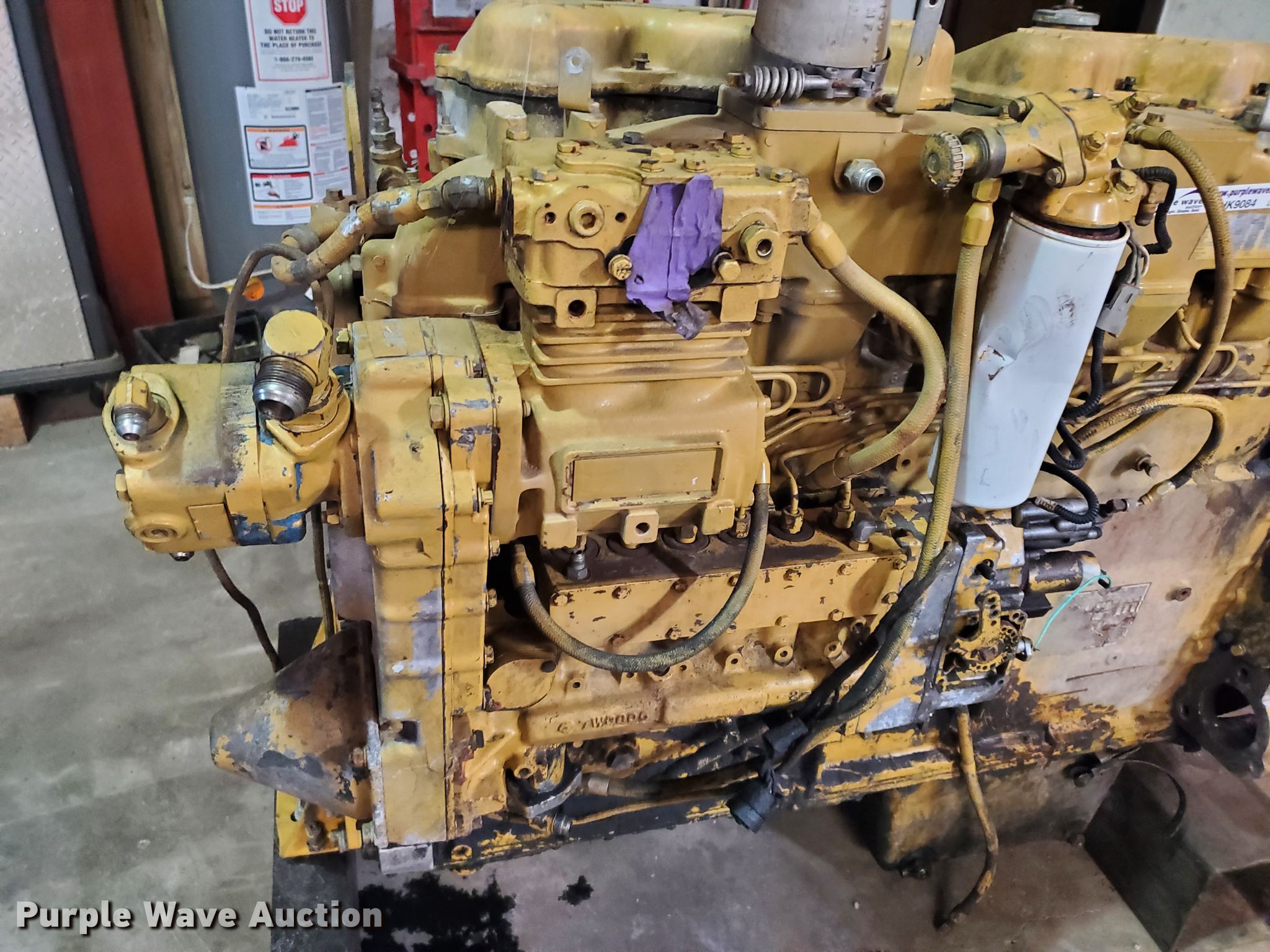 Caterpillar 3406B 14.6L L6 diesel engine in Russell, KS | Item HK9084 ...