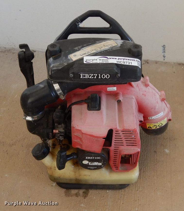 Redmax EBZ7100 blower in Burleson, TX | Item HC9731 sold | Purple Wave