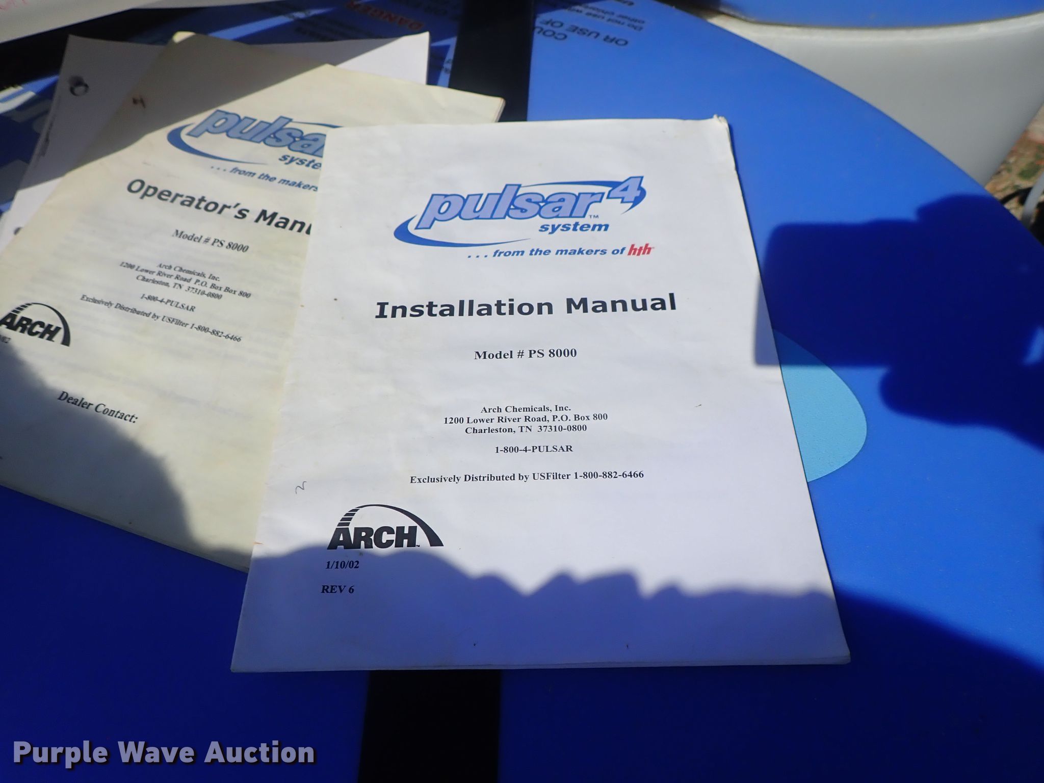 (4) Pulsar 4 PS-800 chlorination systems in Mcpherson, KS | Item GS9221 ...