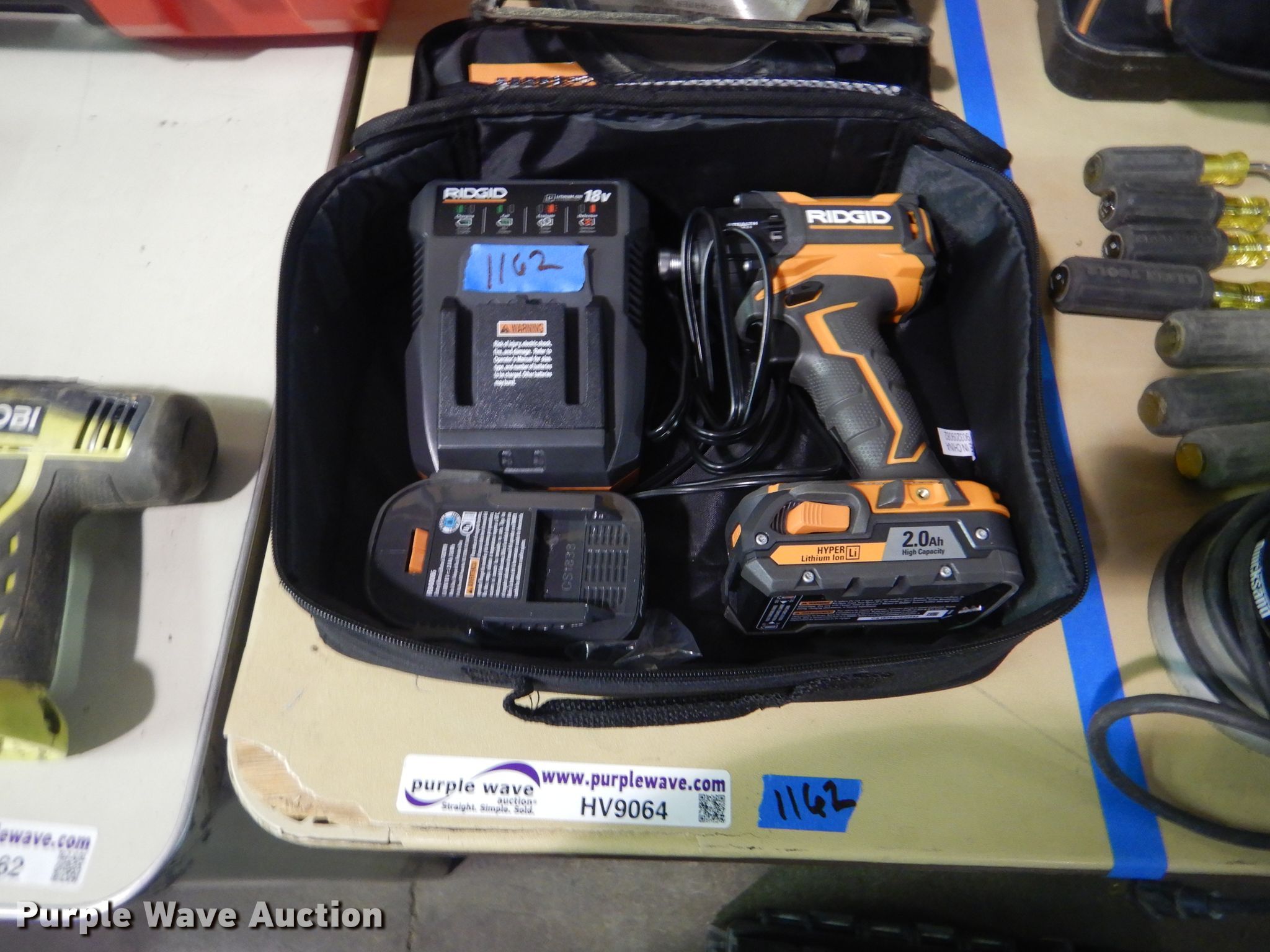 Ridgid Power Tool cycler saw in Tulsa, OK | Item HV9064 sold | Purple Wave