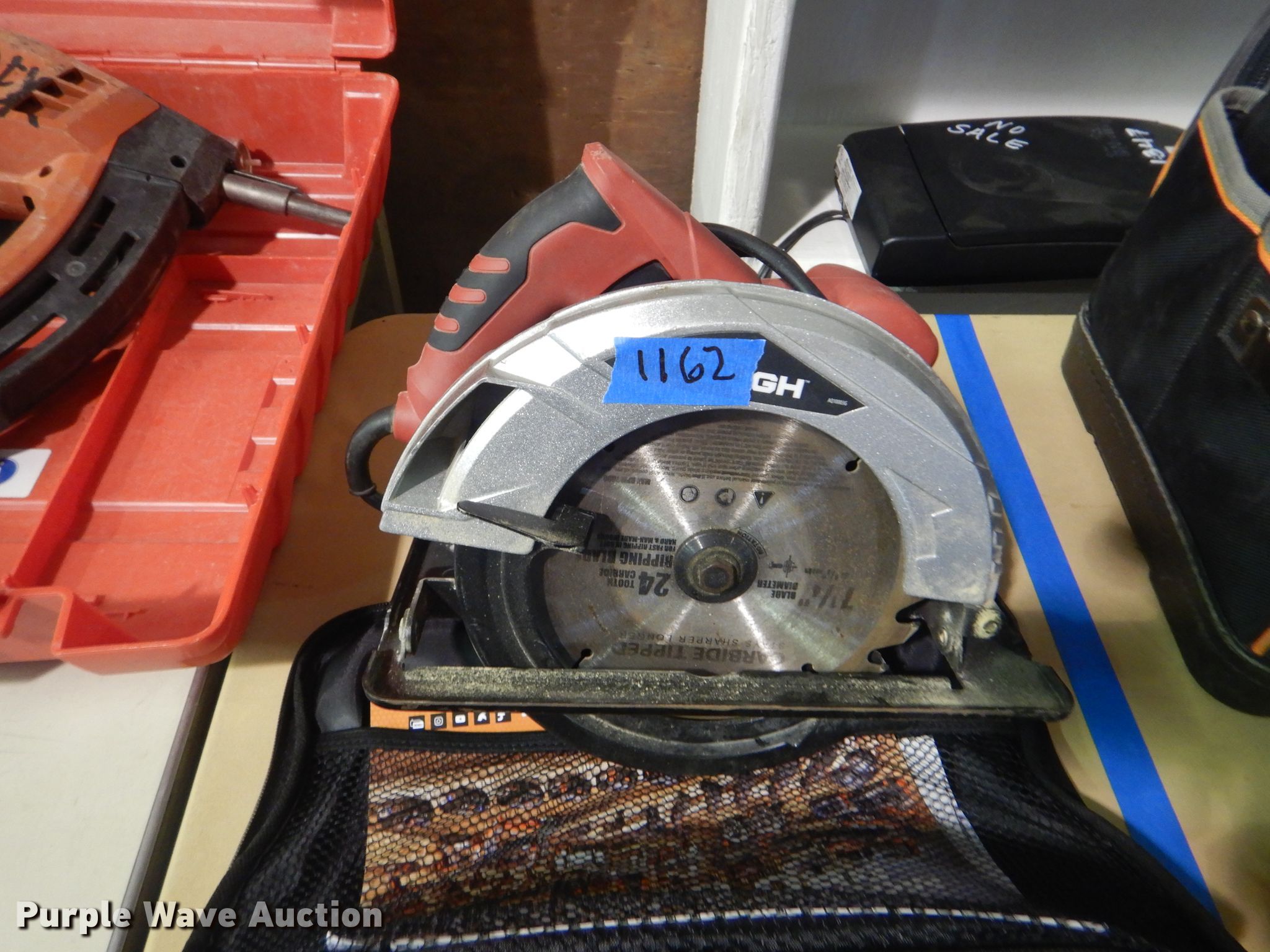 Ridgid Power Tool cycler saw in Tulsa, OK | Item HV9064 sold | Purple Wave