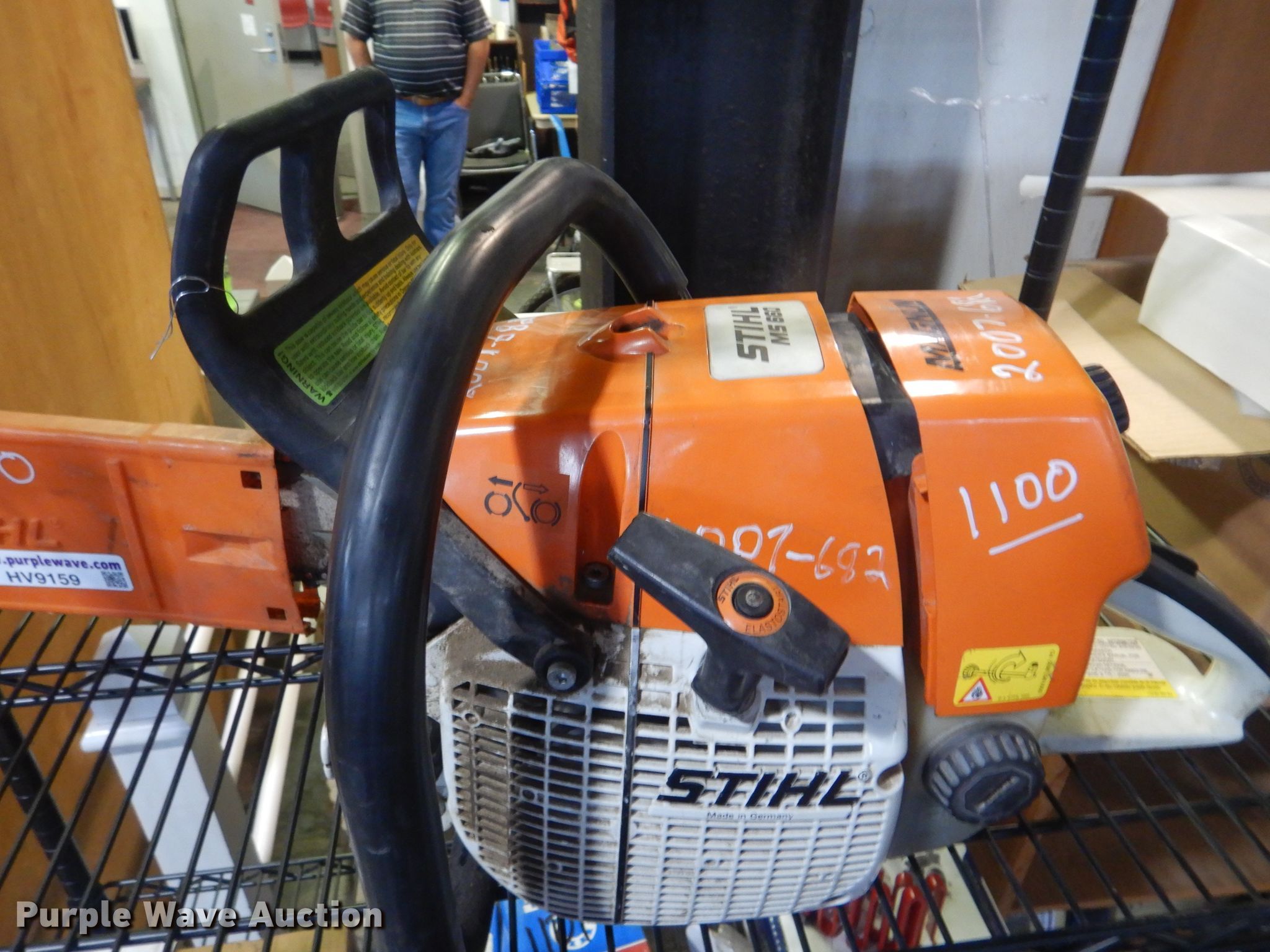 Stihl 660 chainsaw in Tulsa, OK | Item HV9159 sold | Purple Wave