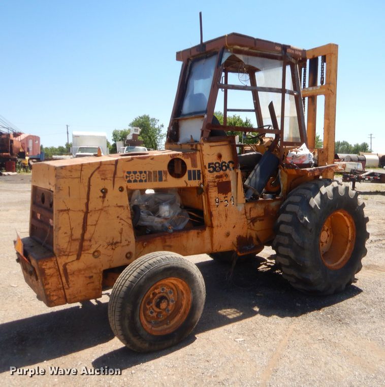 1980 Case 586C forklift in Saint Paul, KS | Item GN9465 sold | Purple Wave