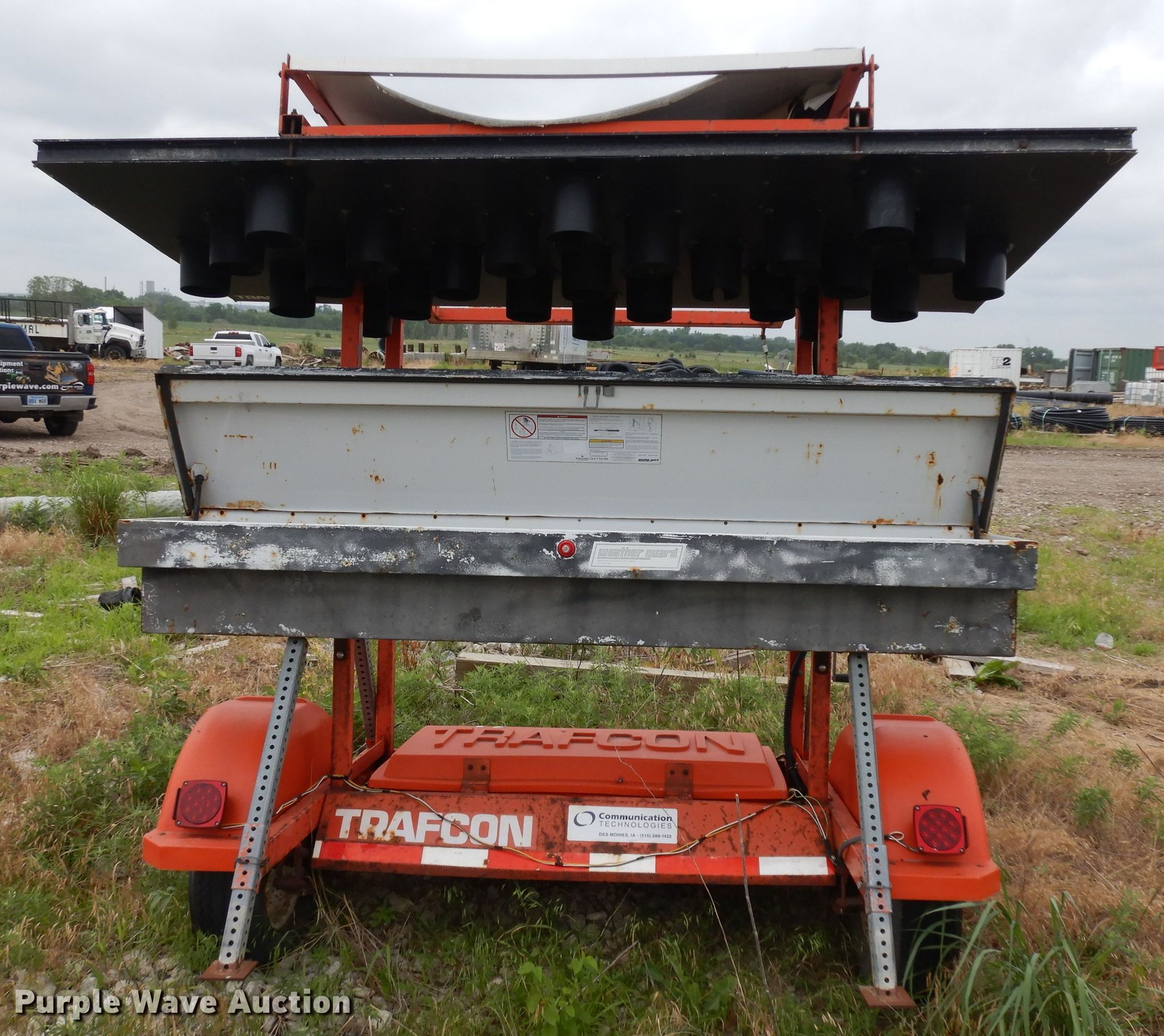 Trafcon TC1-25S arrow board trailer in Lincoln, NE | Item HA9300 sold ...
