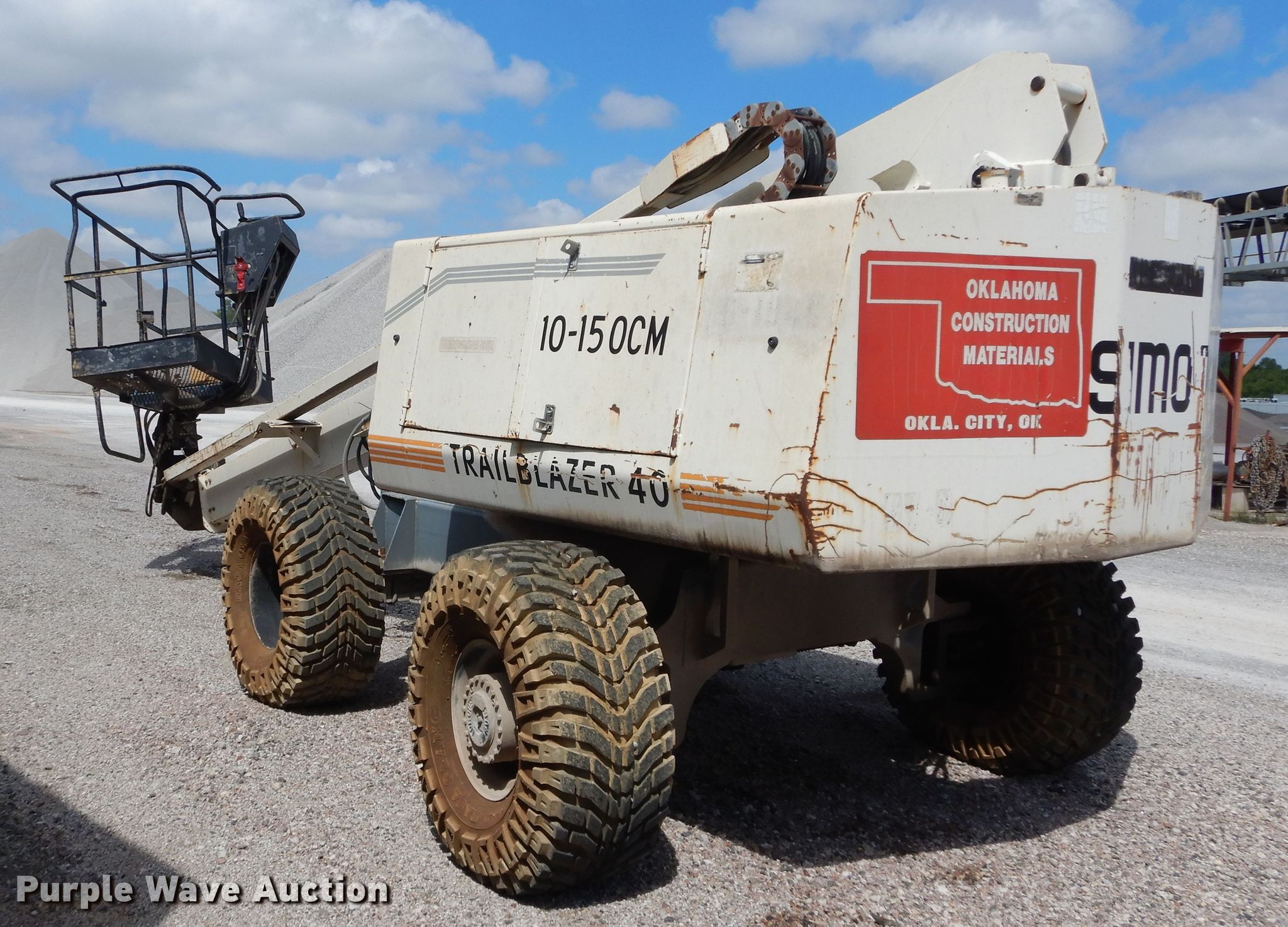 Simon Trail Blazer 40 boom lift in Oklahoma City, OK | Item HS9712 sold ...