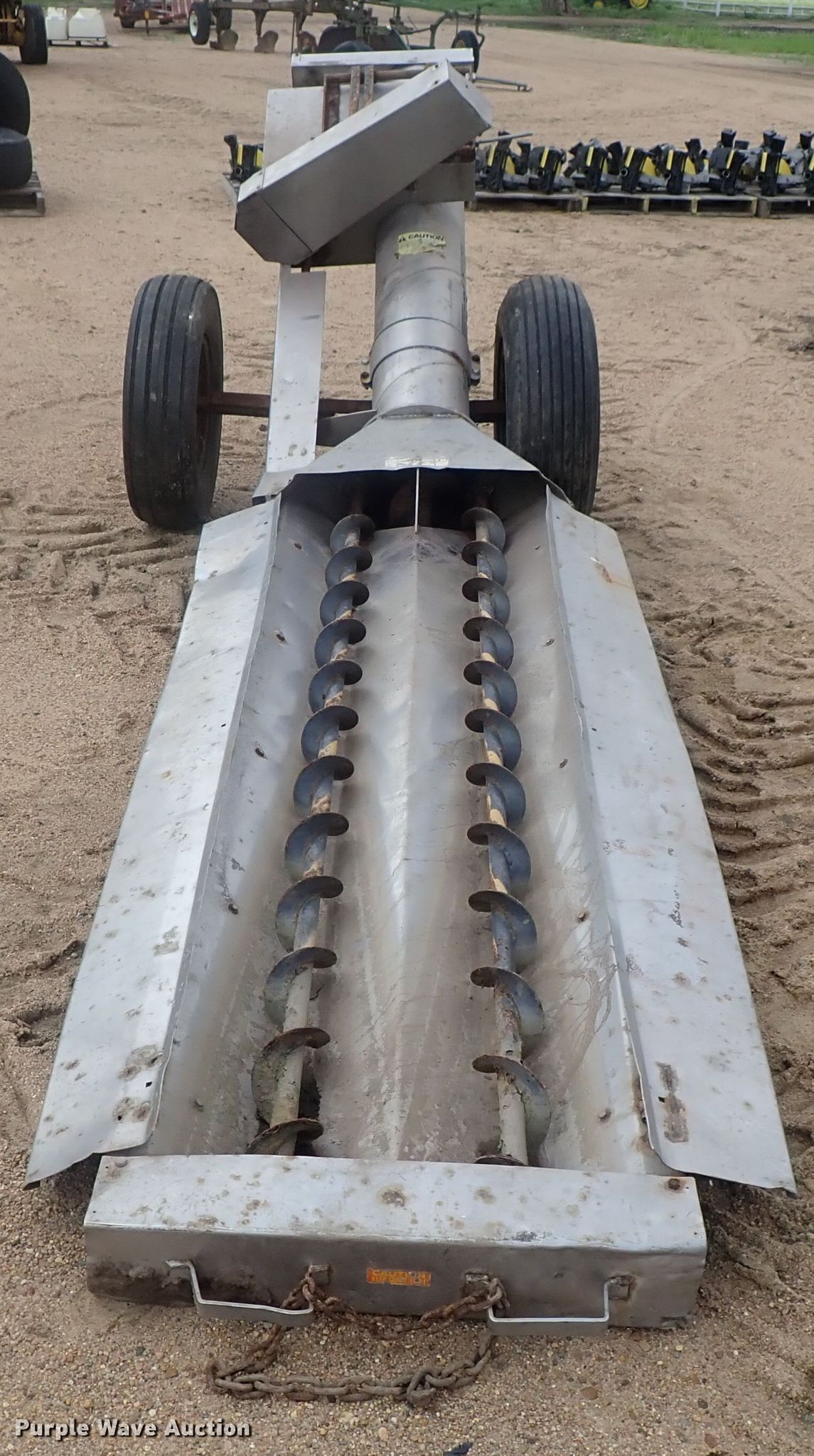 Speed King under car auger in Kinsley, KS | Item GV9503 sold | Purple Wave