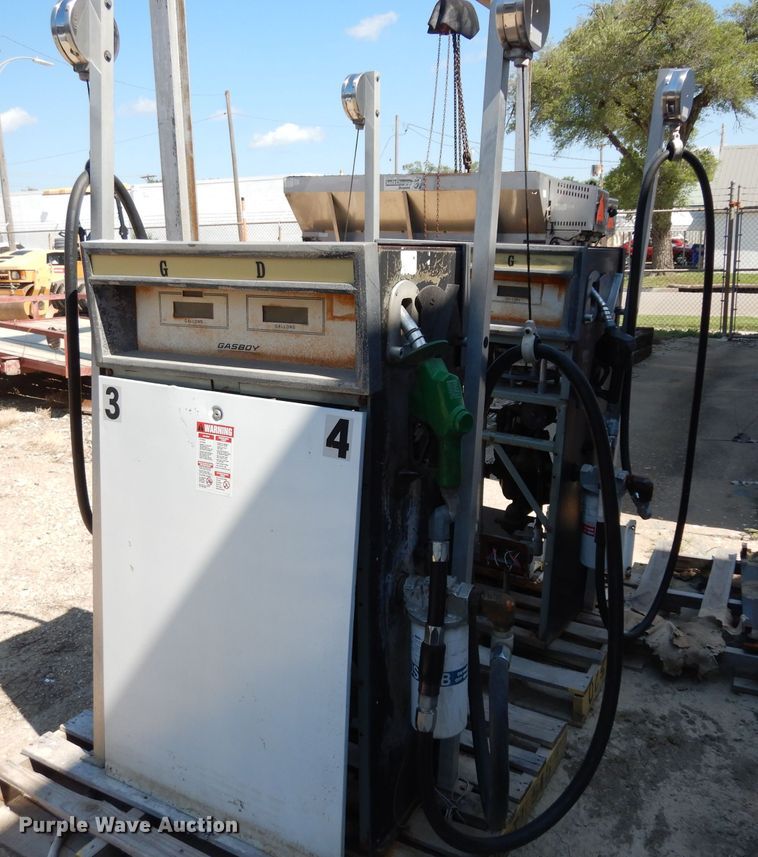 (2) Gasboy fuel pumps in Junction City, KS | Item DF4235 sold | Purple Wave