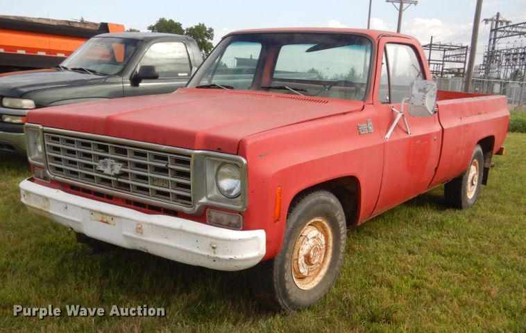 1975 Chevrolet Custom Deluxe 20 pickup truck in Elk Point, SD | Item ...